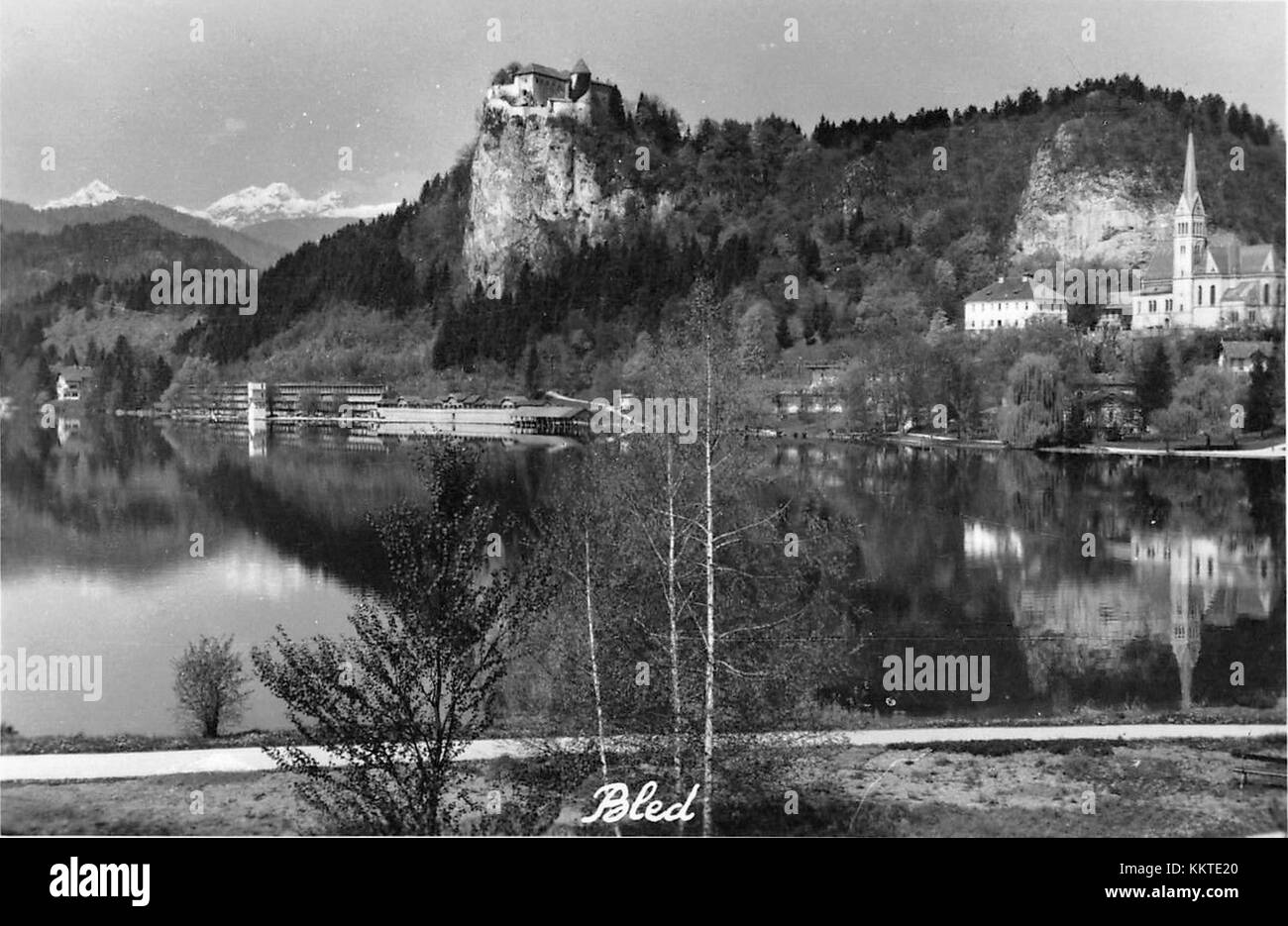 This postcard from the 20th century showcases a picturesque scene of ...