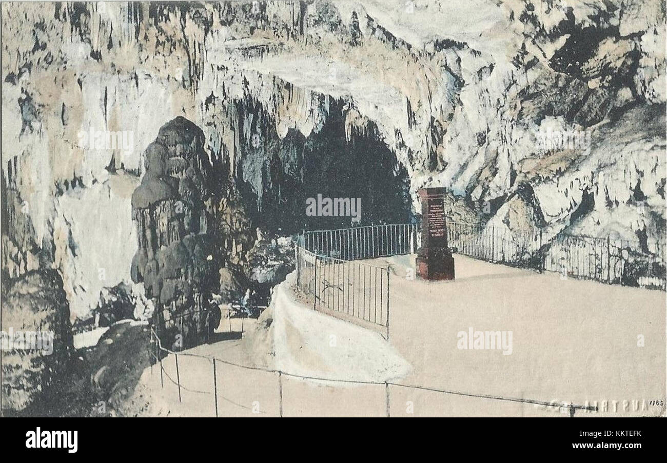 The Postojna Cave, located in Slovenia, is a famous limestone cave ...