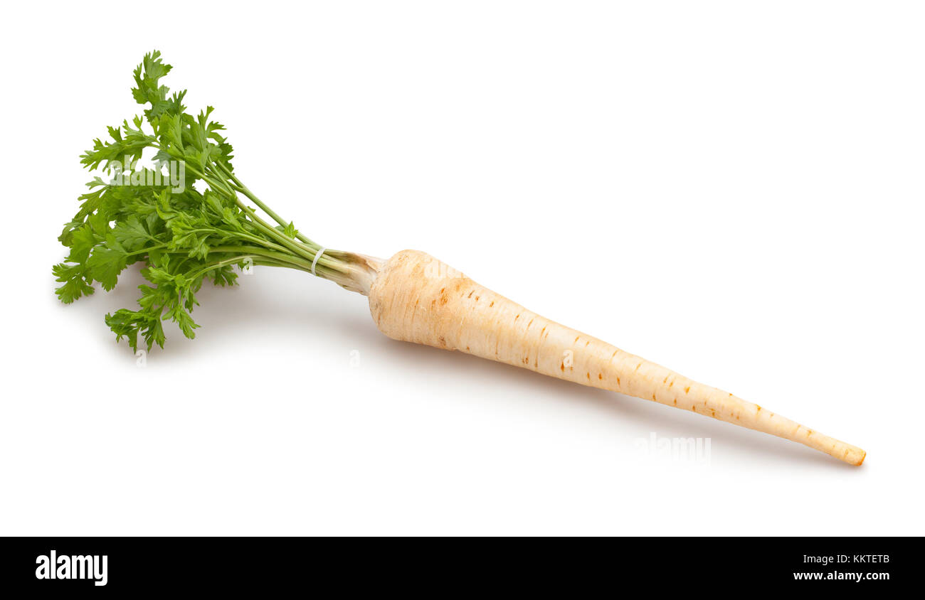 parsley root path isolated Stock Photo - Alamy