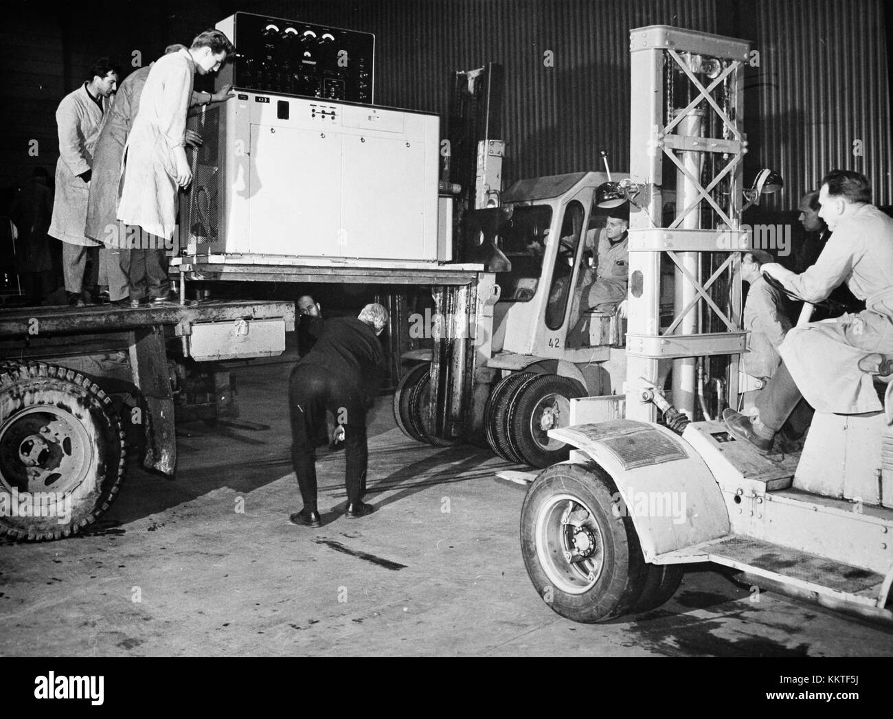 This image shows a STOTA device and electronic instruments being ...