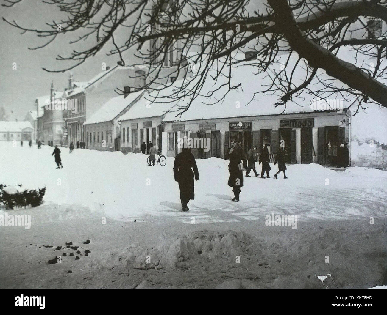 A 1950s postcard of Murska Sobota, Slovenia, captures the townâ€™s ...
