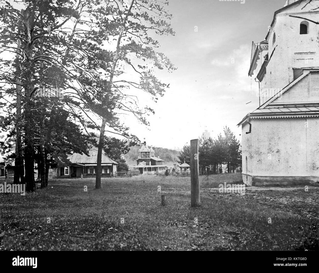The Troitsky Monastery in Kirensk, Russia, is a significant religious ...