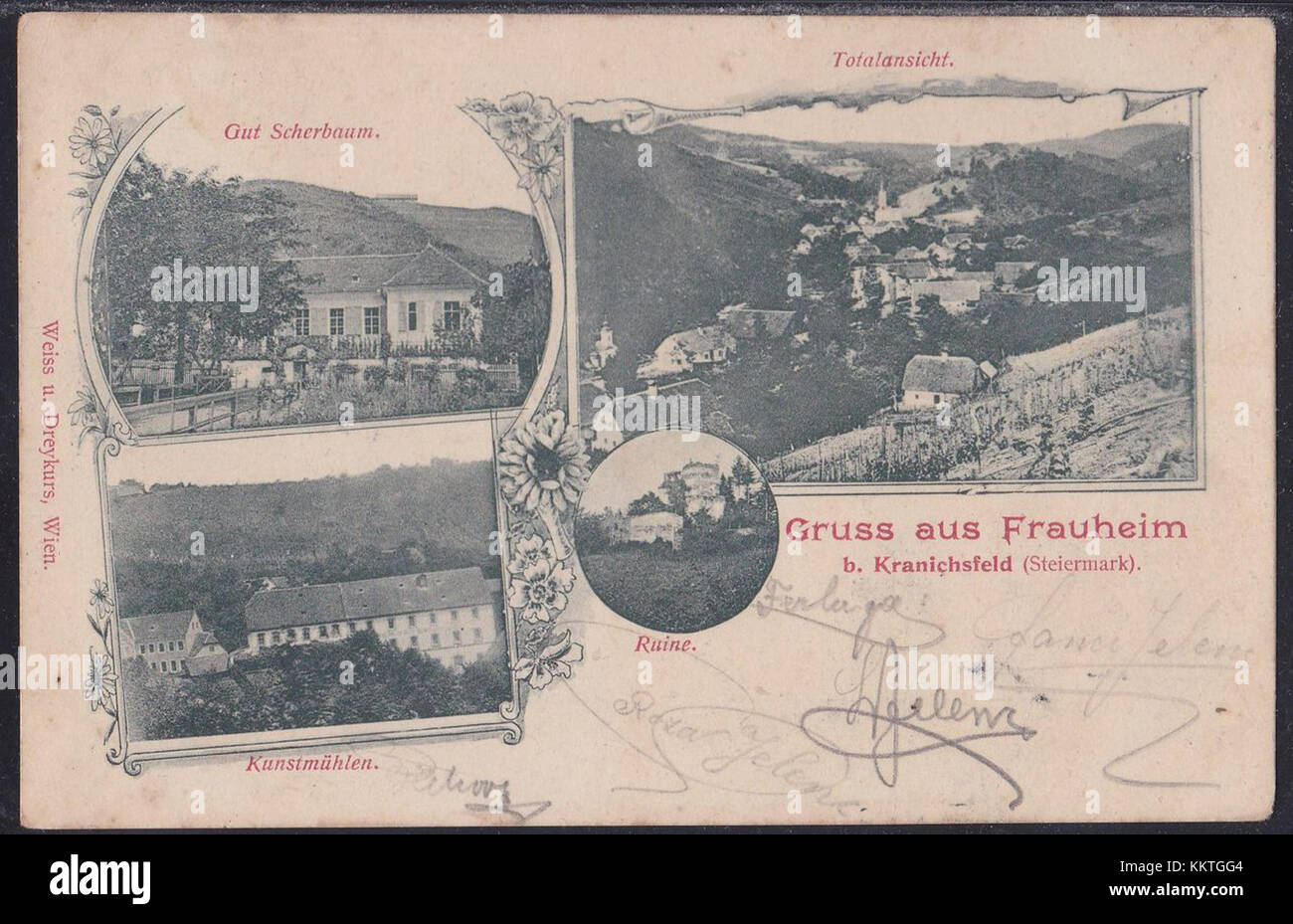 A vintage postcard depicting the ship Fram, a Norwegian polar ...