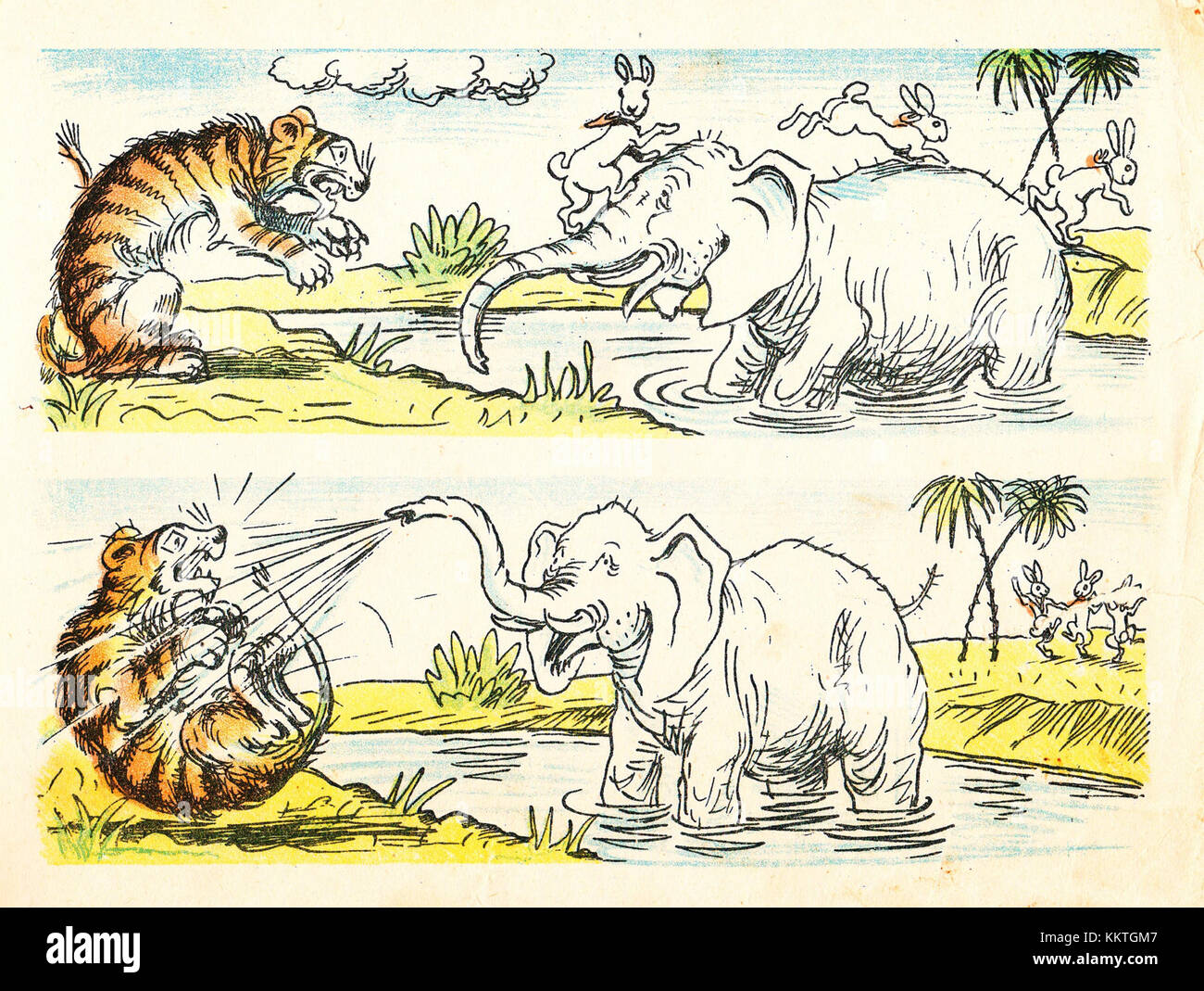 Rasskazy v Kartinkakh, a Russian literary work, showcases illustrated ...