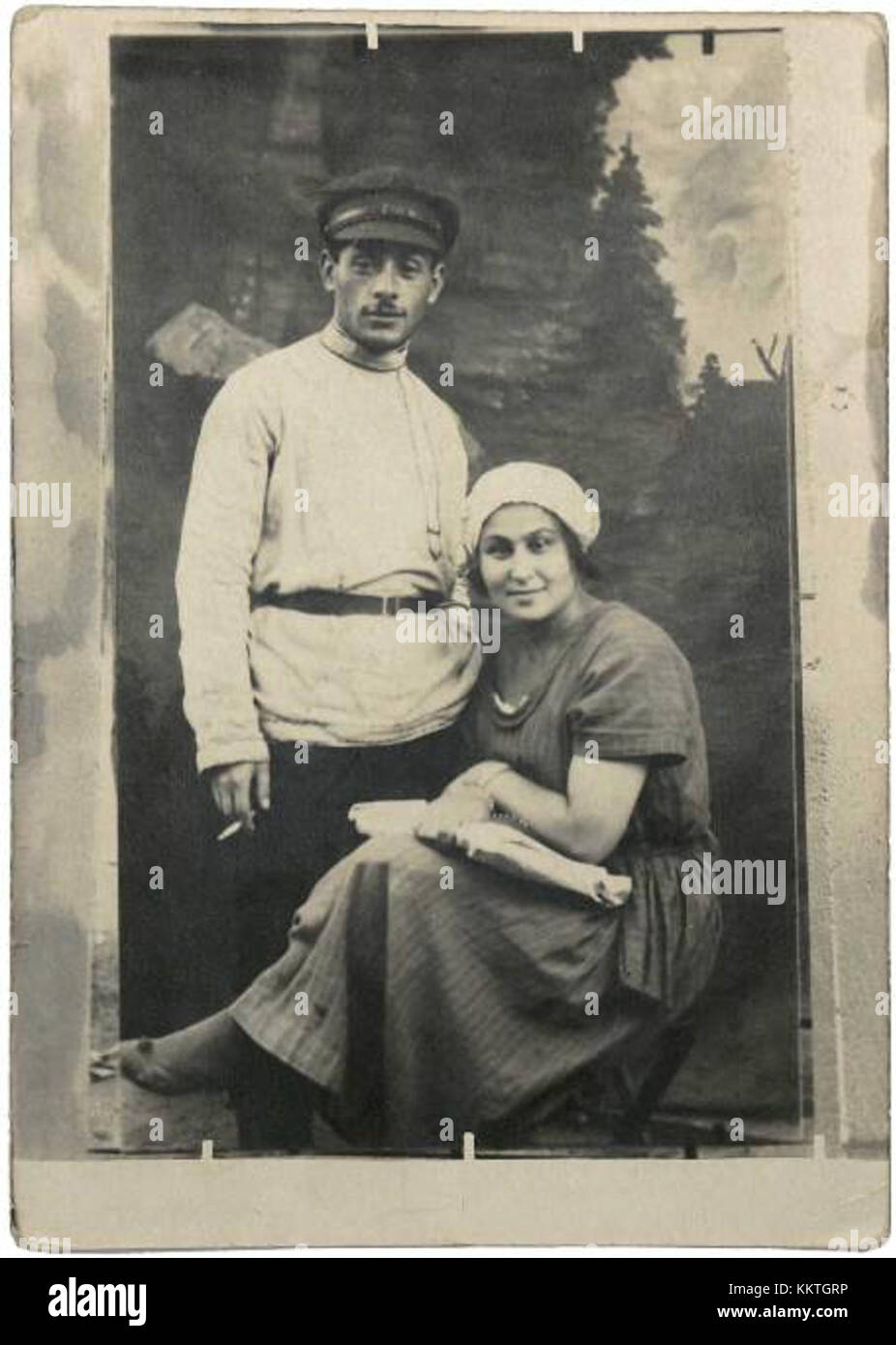 A photograph from 1922 featuring Genrikh Yagoda, a Soviet politician ...