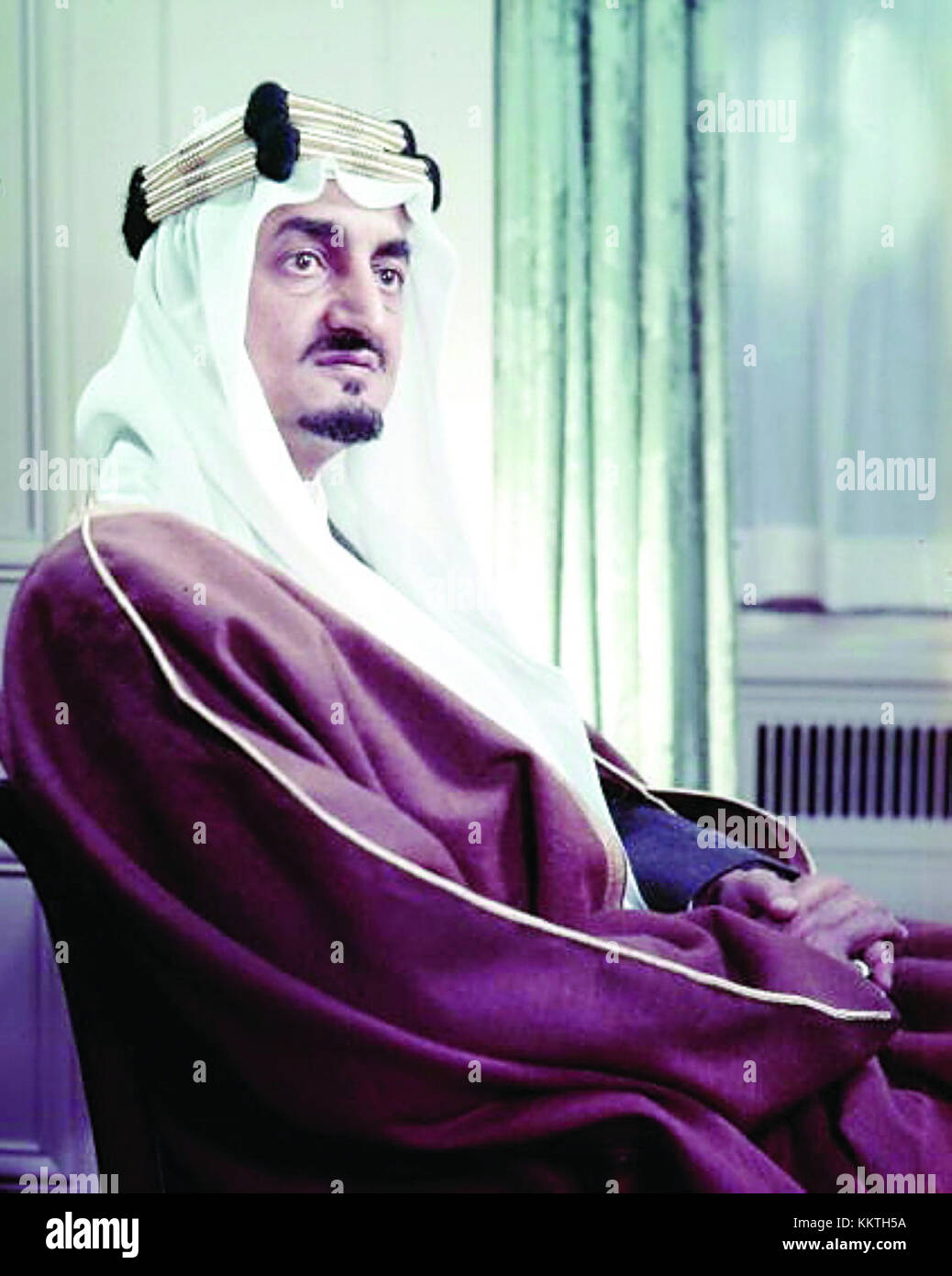 King Faisal, a notable figure in Middle Eastern history, who ruled ...