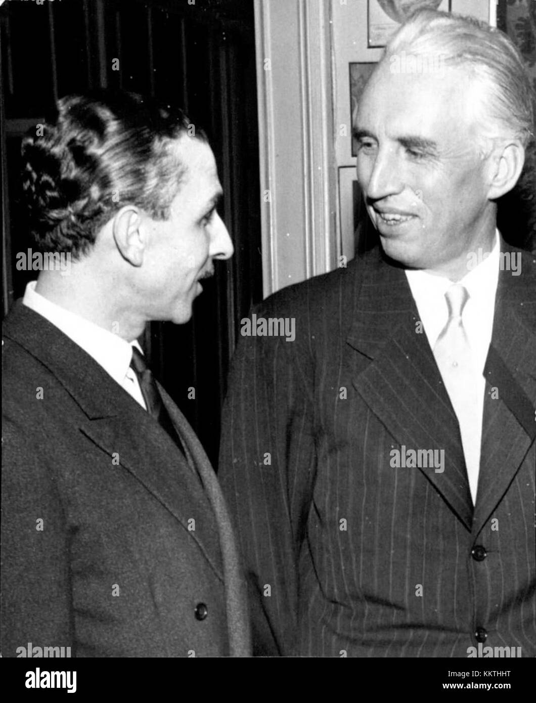 Carlos A. Gaviola, Argentina's charge d'affaires, and Allan Nordenstam ...