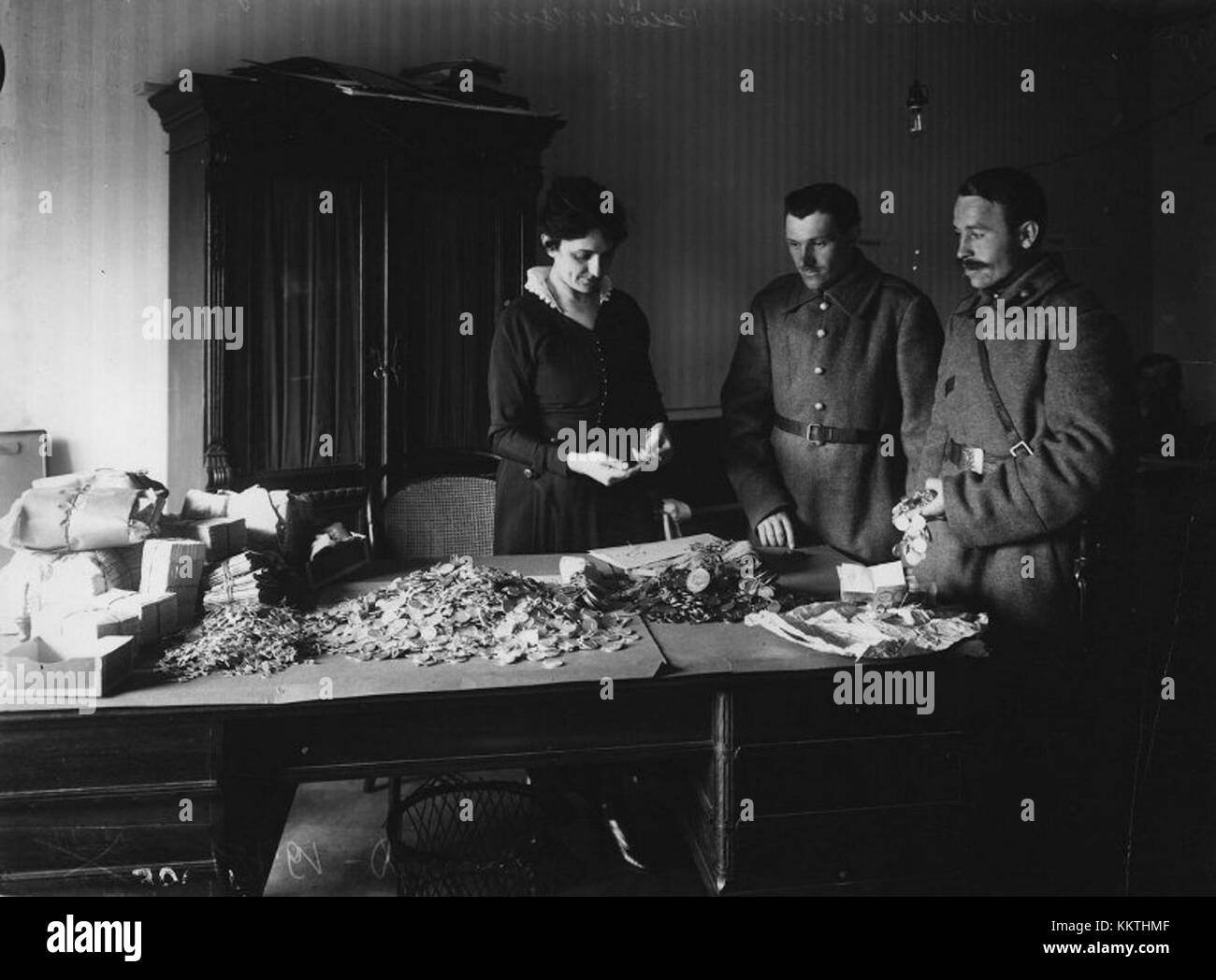 This collection includes medals and St. George crosses donated by ...