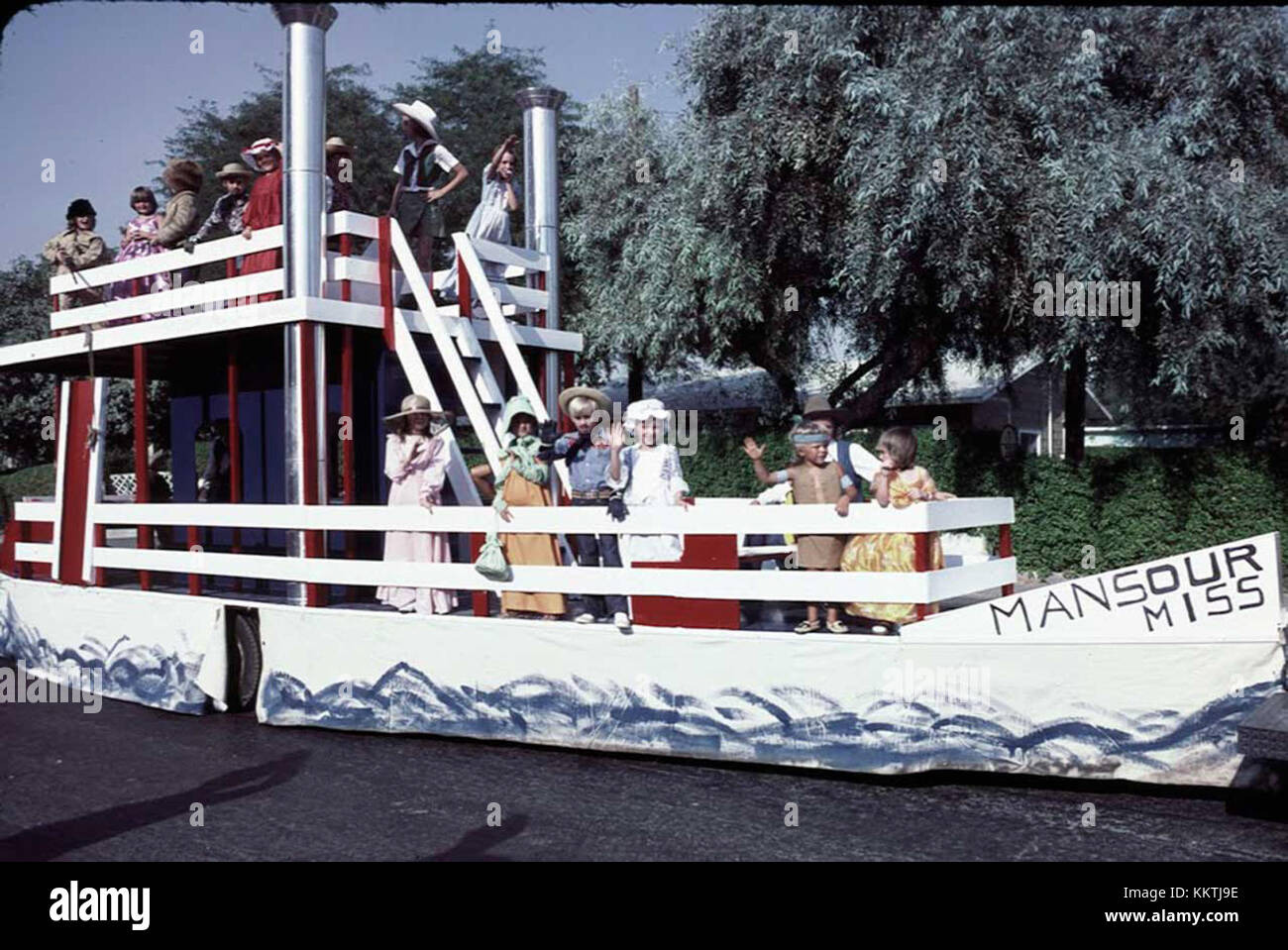 This image captures the 4th parade of 1978, a significant historical ...