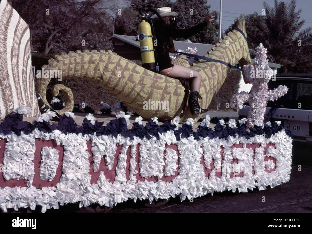 This photograph from 1978 captures the 4th Parade, a significant public ...