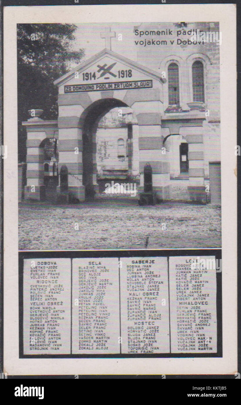 A 1936 postcard from Dobova, a town in Slovenia, offers a glimpse into ...