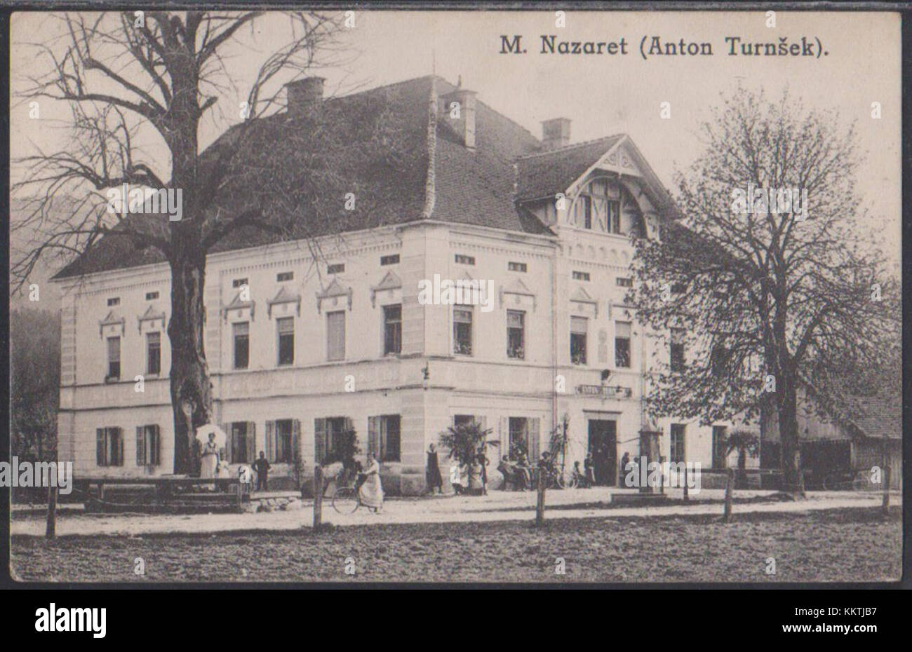 This postcard from Nazarje, Slovenia, dated 1919, offers a glimpse into ...