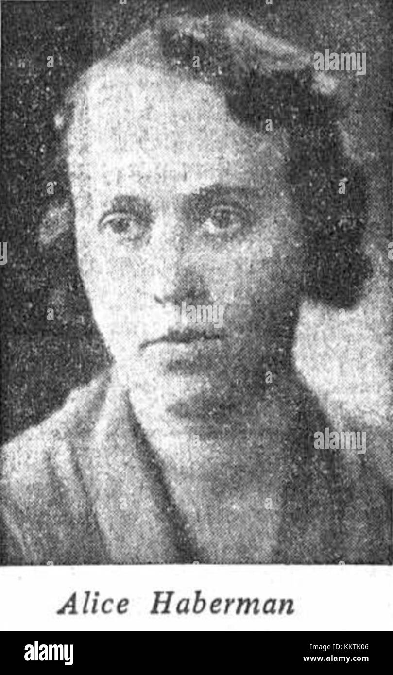 Alice Haberman was a notable figure in her field, known for her ...