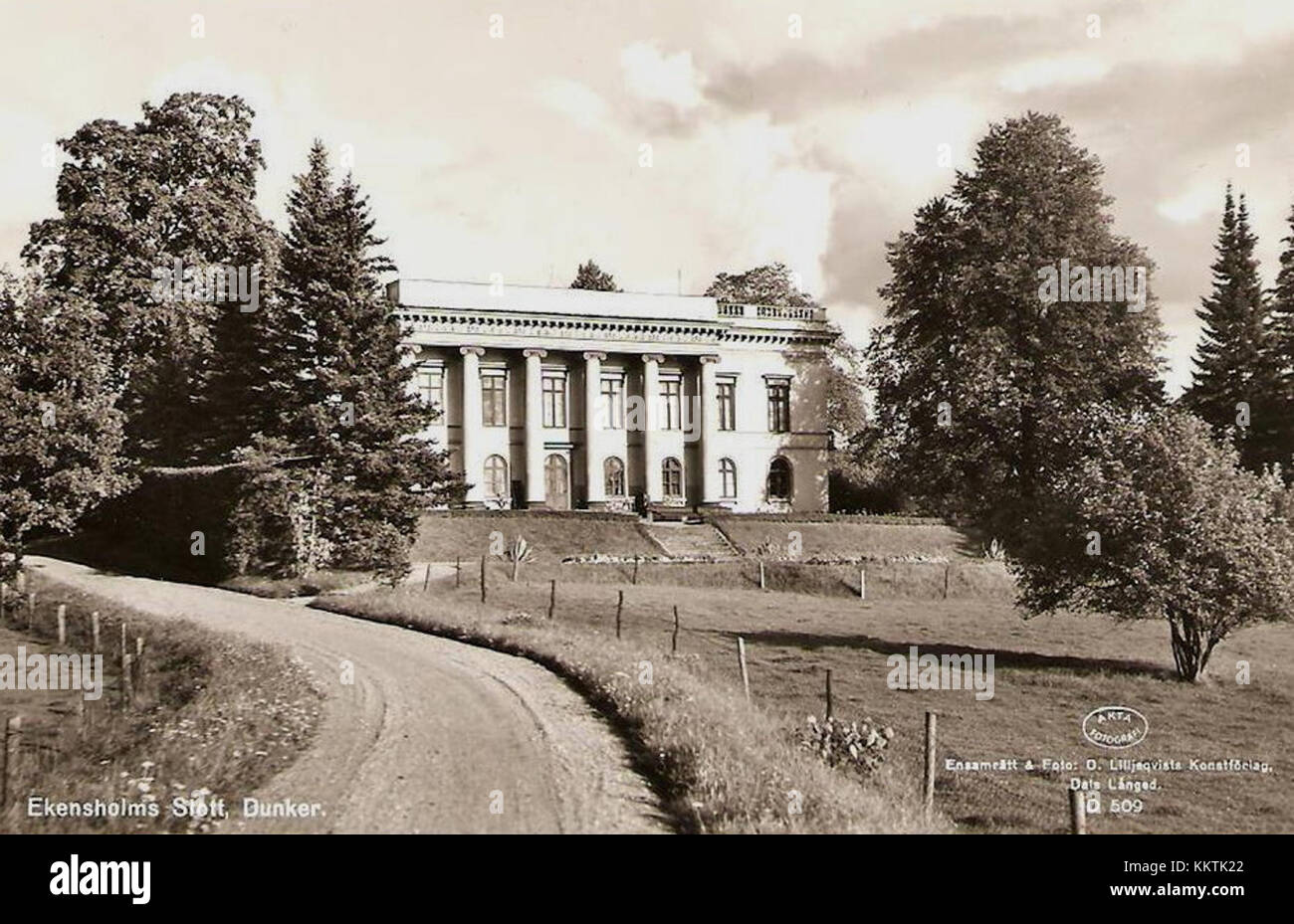 Ekensholm Slott, a historic castle located in Dunker, Sweden, is known ...
