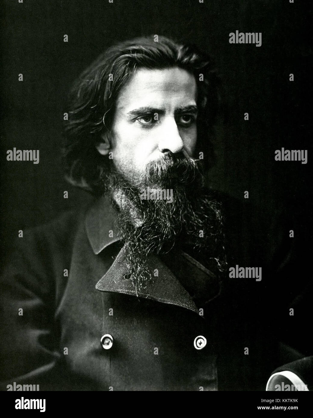 This photograph from the 1890s captures V.S. Solovyov, a prominent ...