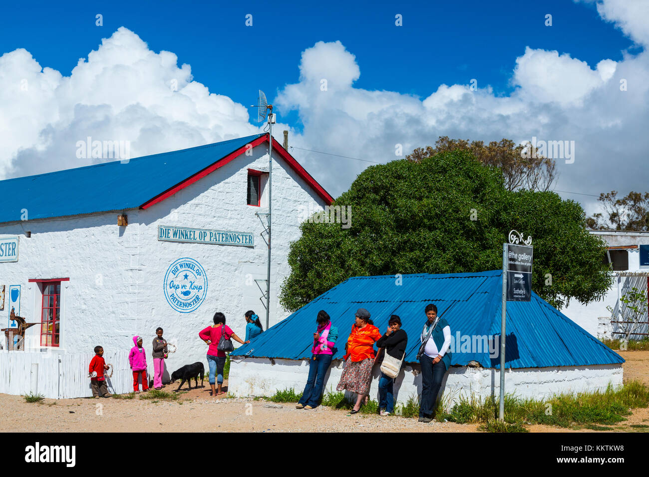 Paternoster Village, West Coast Peninsula, Western Cape province, South ...