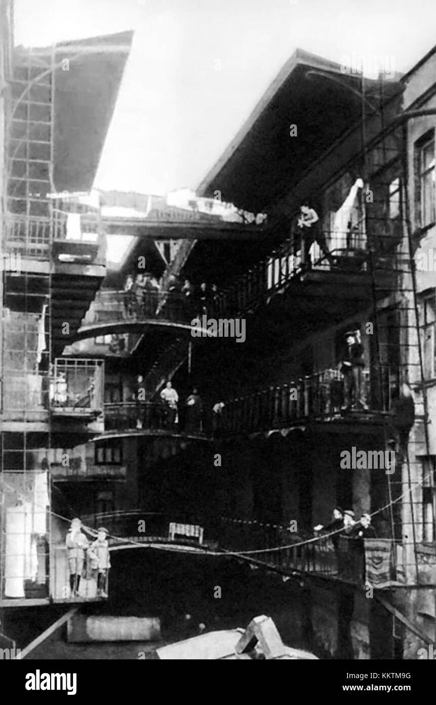 Slums in Zaryadye, Moscow, 1909 Stock Photo - Alamy