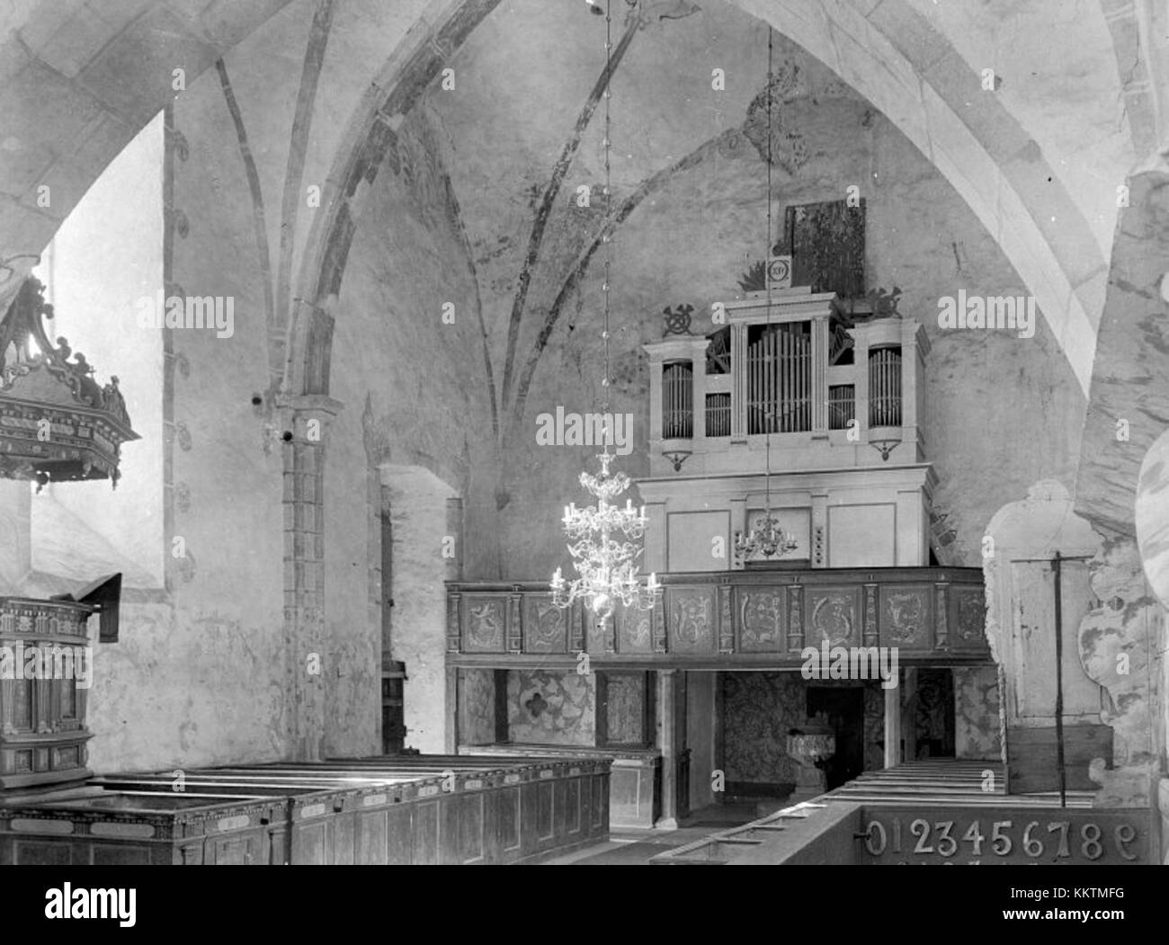 Bro Church, located in Sweden, is a well-preserved historical site that ...