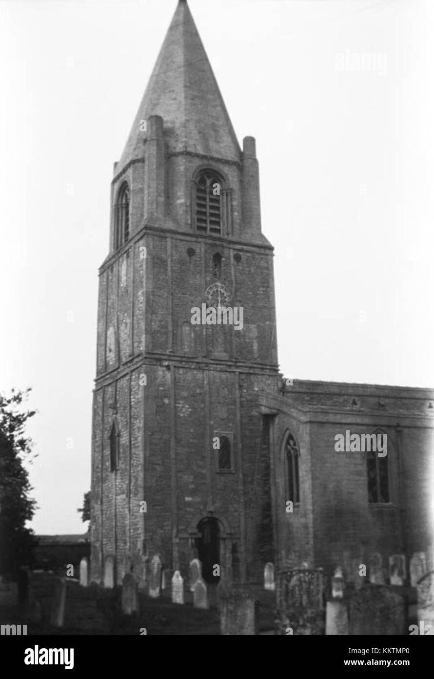 Barnack Church, located in the United Kingdom, is a historically ...