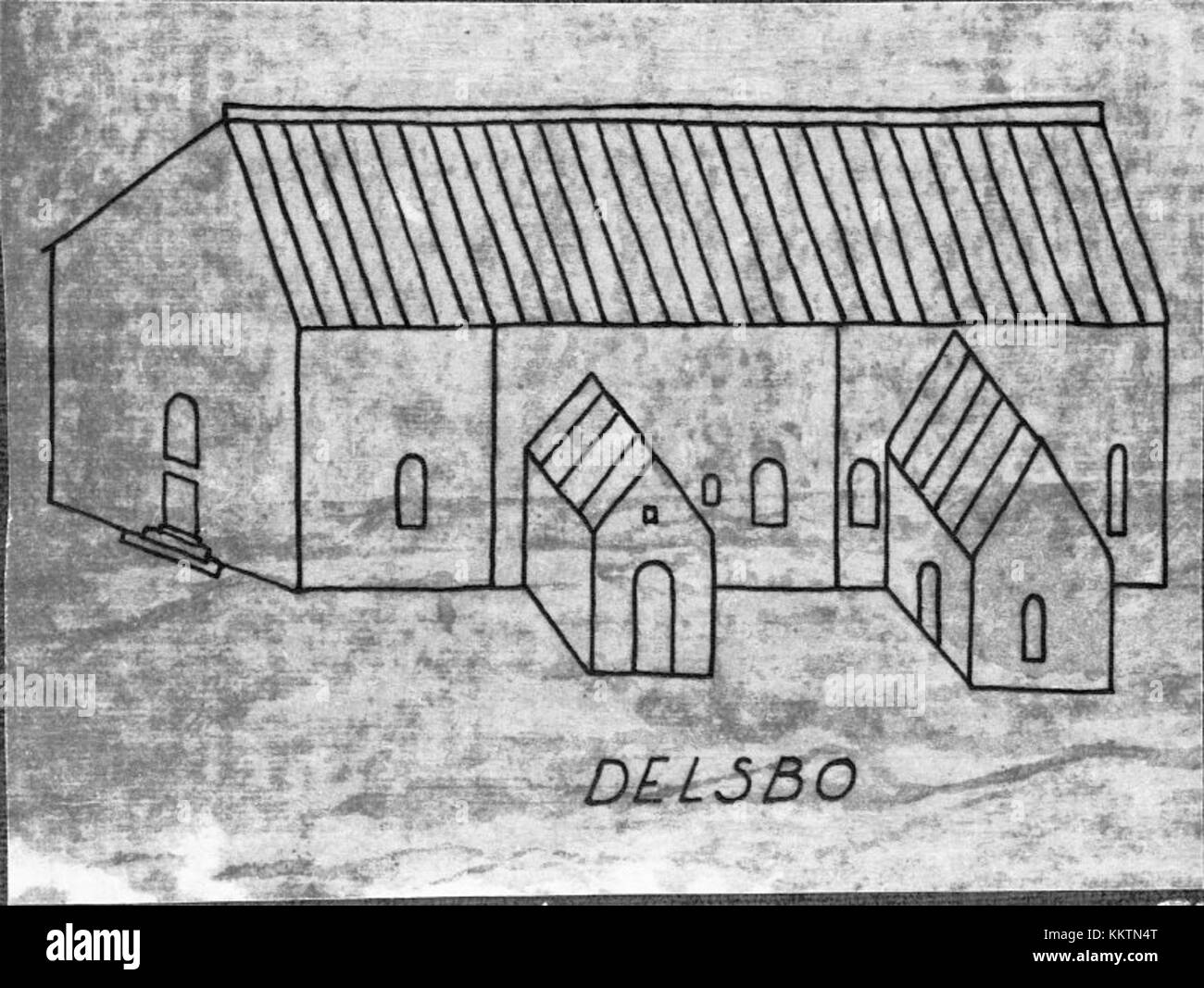 Delsbo Church, located in Sweden, is a notable example of Swedish ...