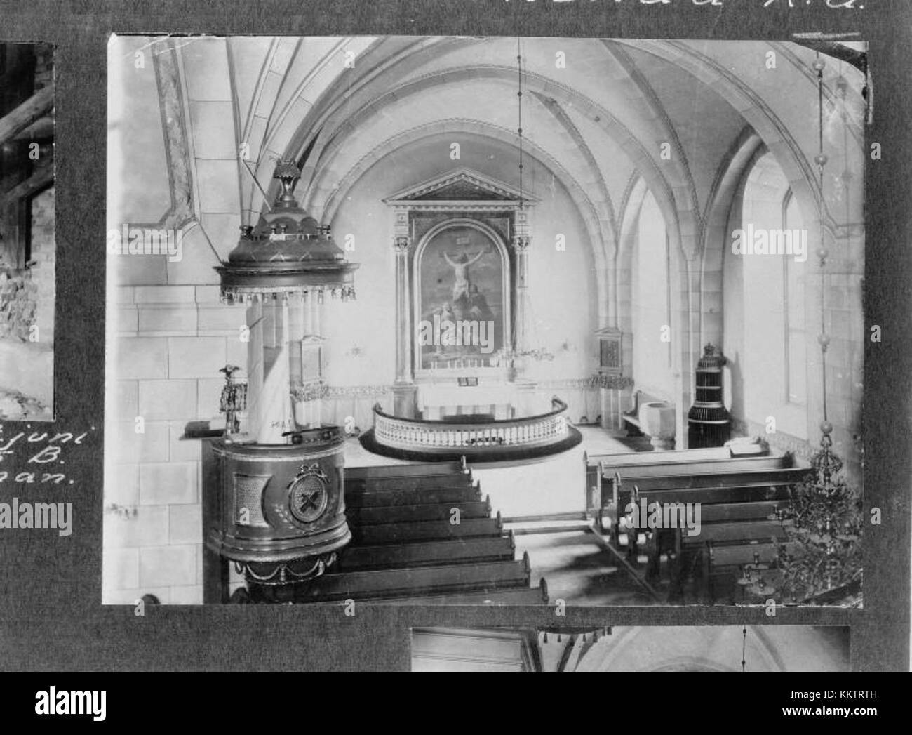 Alunda Church in Sweden is a historic structure, showcasing traditional ...