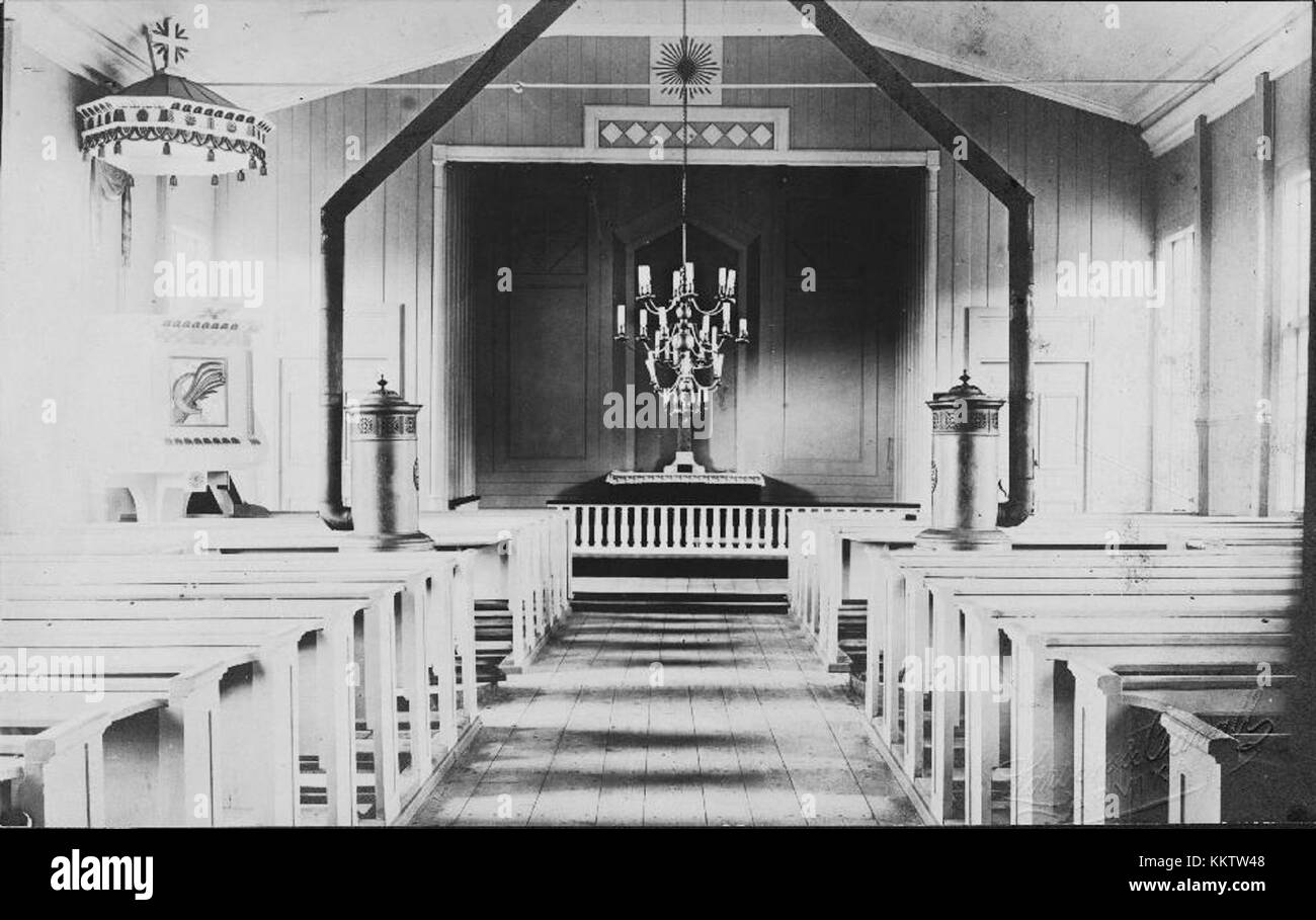 Bogens Kyrka, a church in Sweden, renowned for its architectural value ...