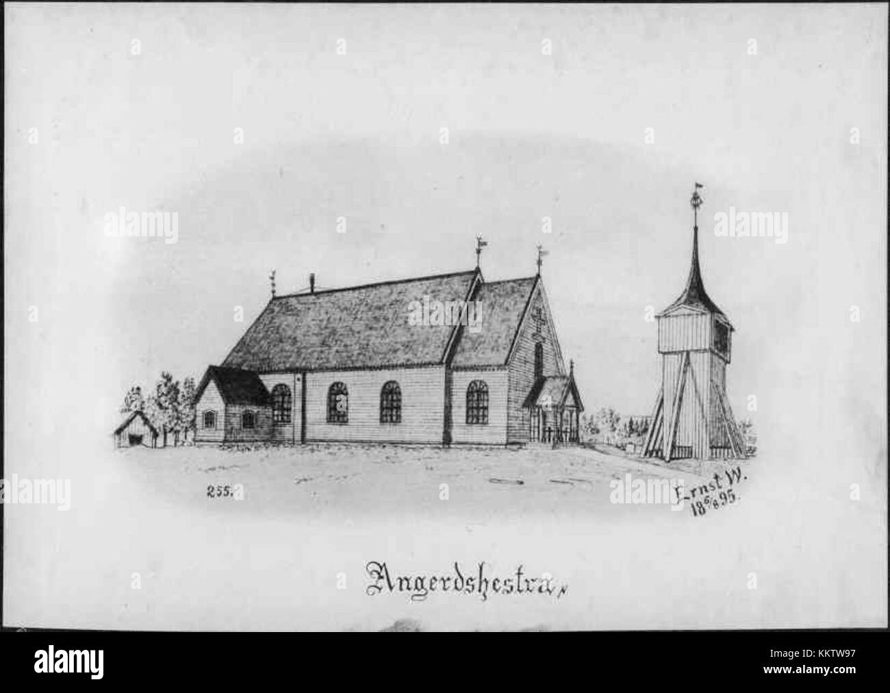 Angerdshestra Kyrka is a historic church located in Sweden. Known for ...