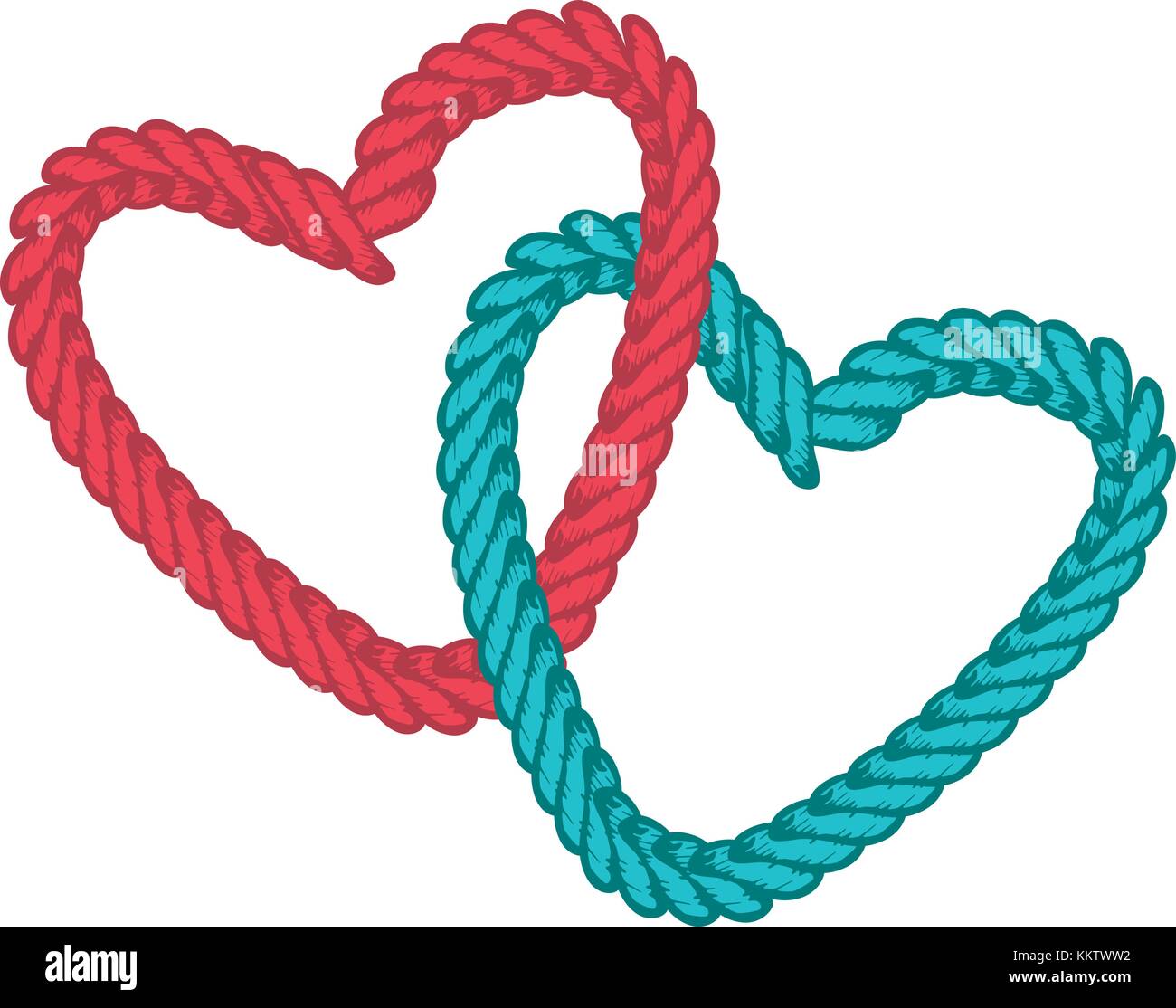 love lasso rope vector art Stock Vector Image & Art - Alamy