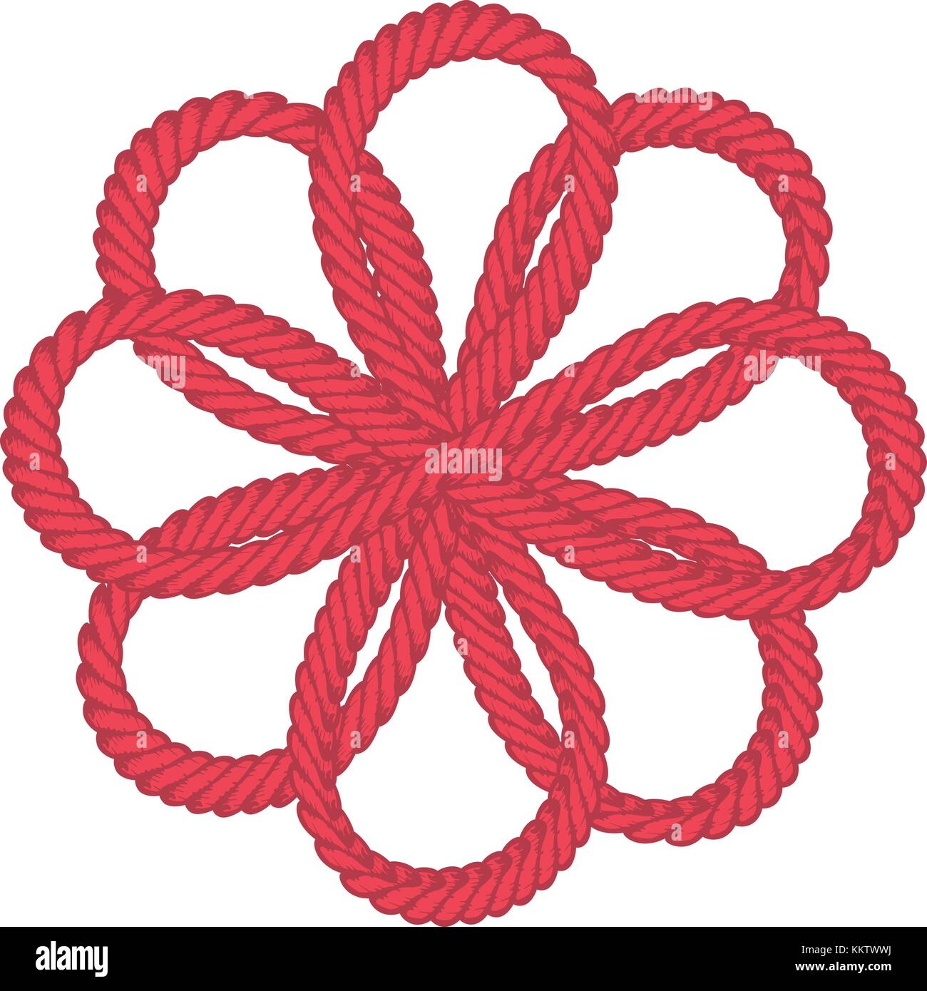 lasso rope vector art illustration Stock Vector Image & Art - Alamy