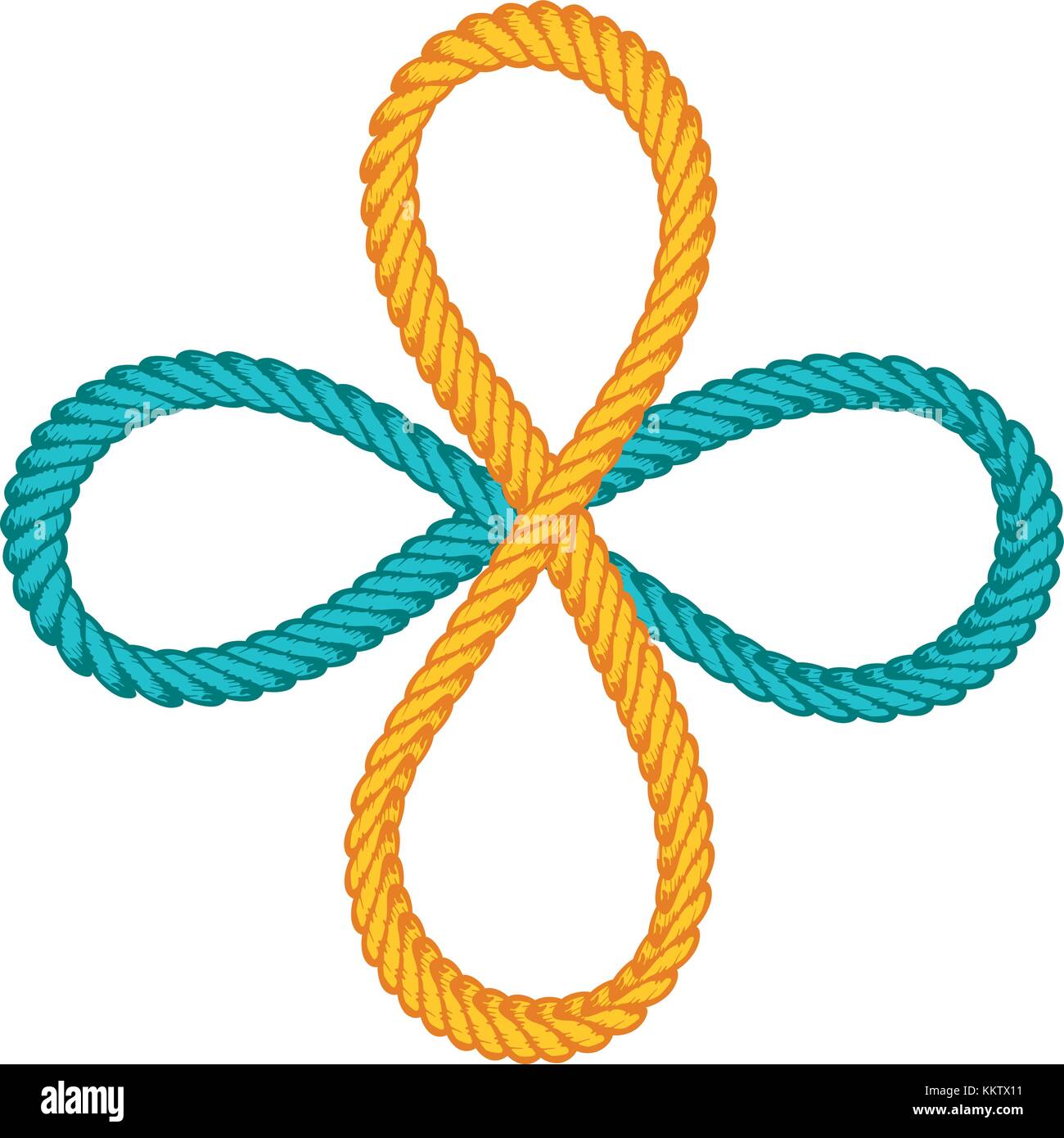 lasso rope vector art illustration Stock Vector Image & Art - Alamy