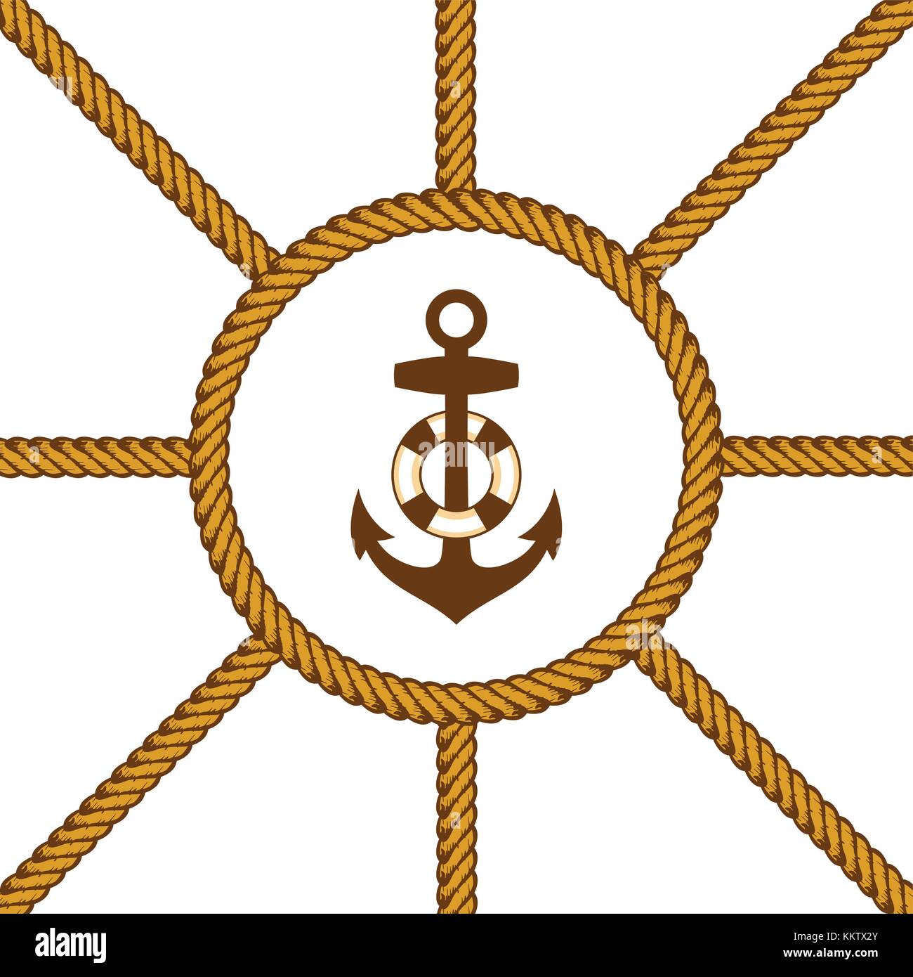 sailor lasso rope vector art Stock Vector Image & Art - Alamy