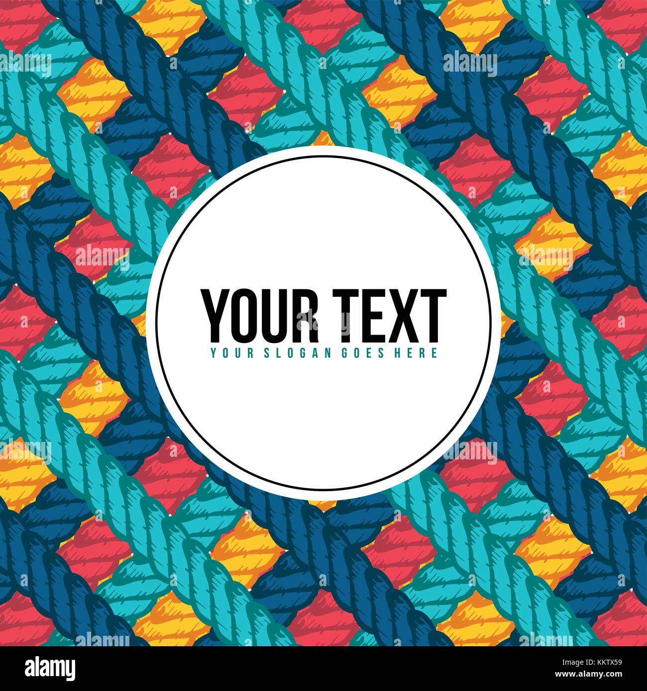 lasso rope vector pattern background template art Stock Vector Image & Art - Alamy