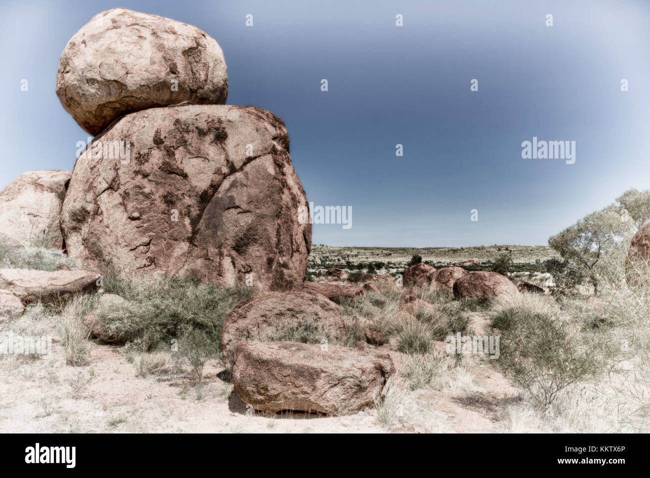 in australia the rocks of devil s marble in the northern territory ...