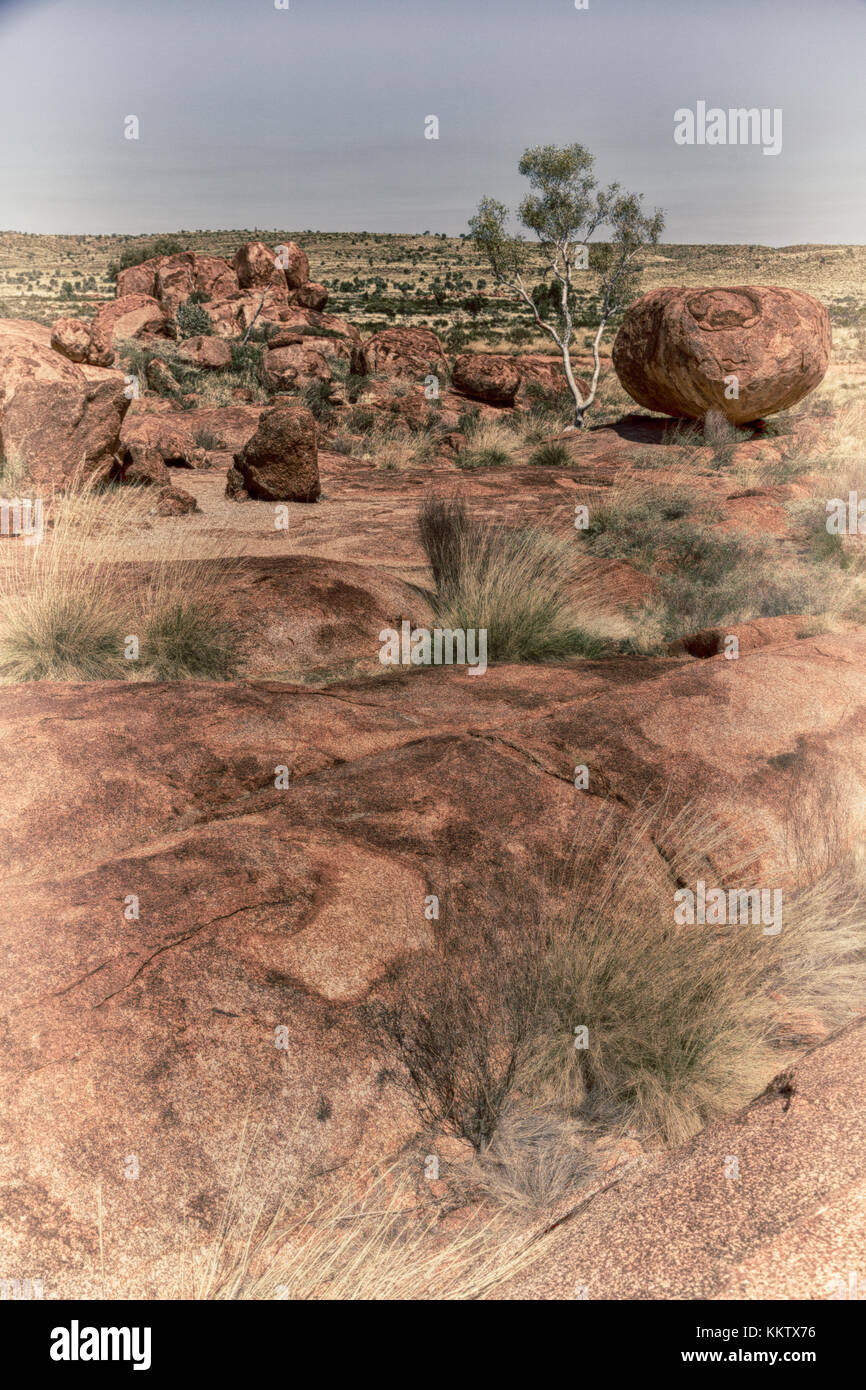 in australia the rocks of devil s marble in the northern territory ...