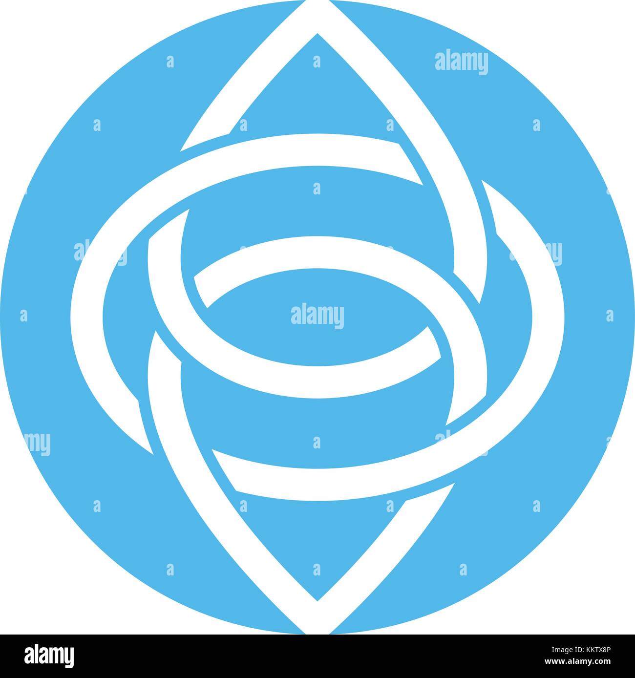 round circle shape style icon logo vector art Stock Vector Image & Art ...