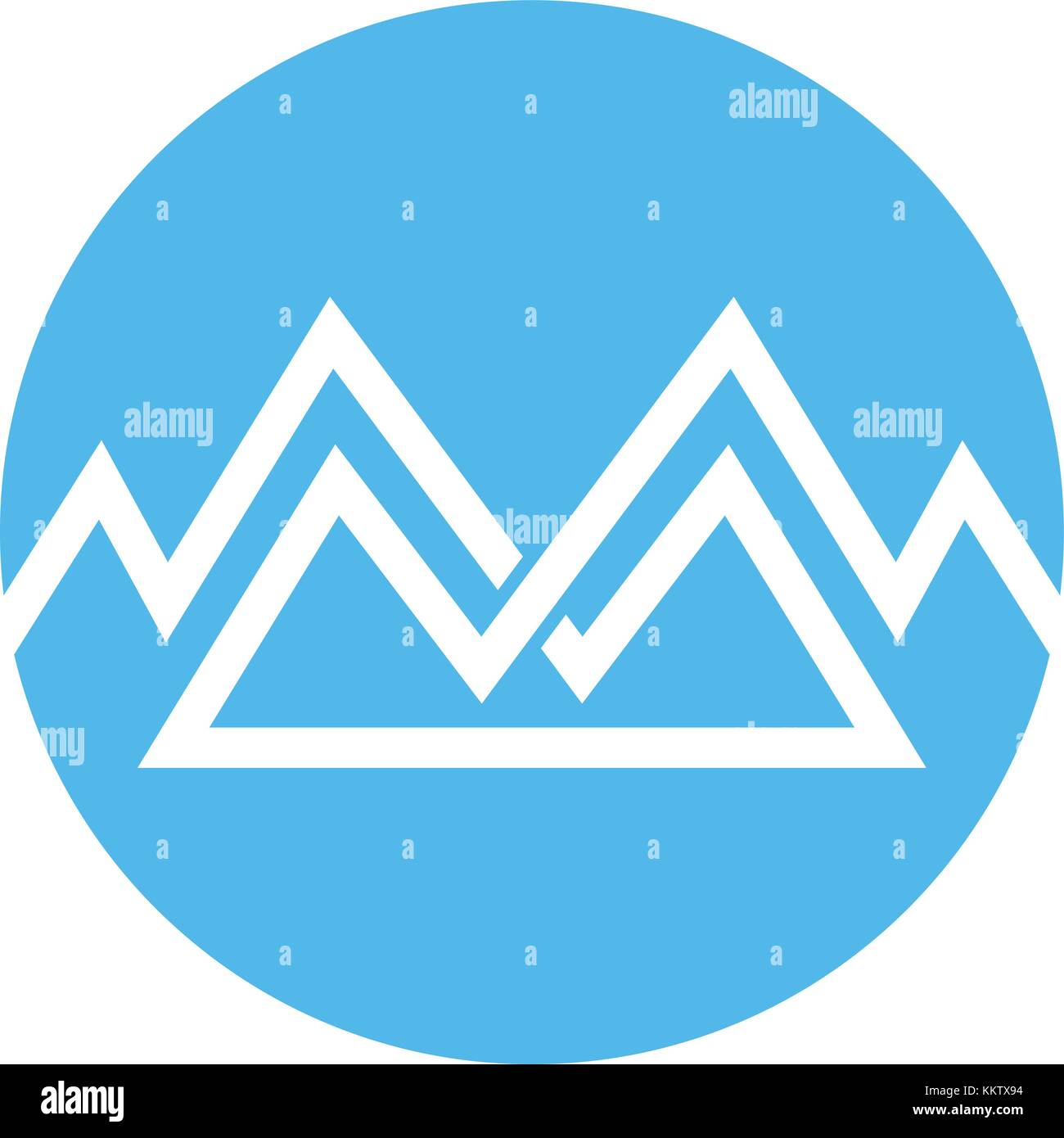 round circle shape style icon logo vector art Stock Vector Image & Art ...