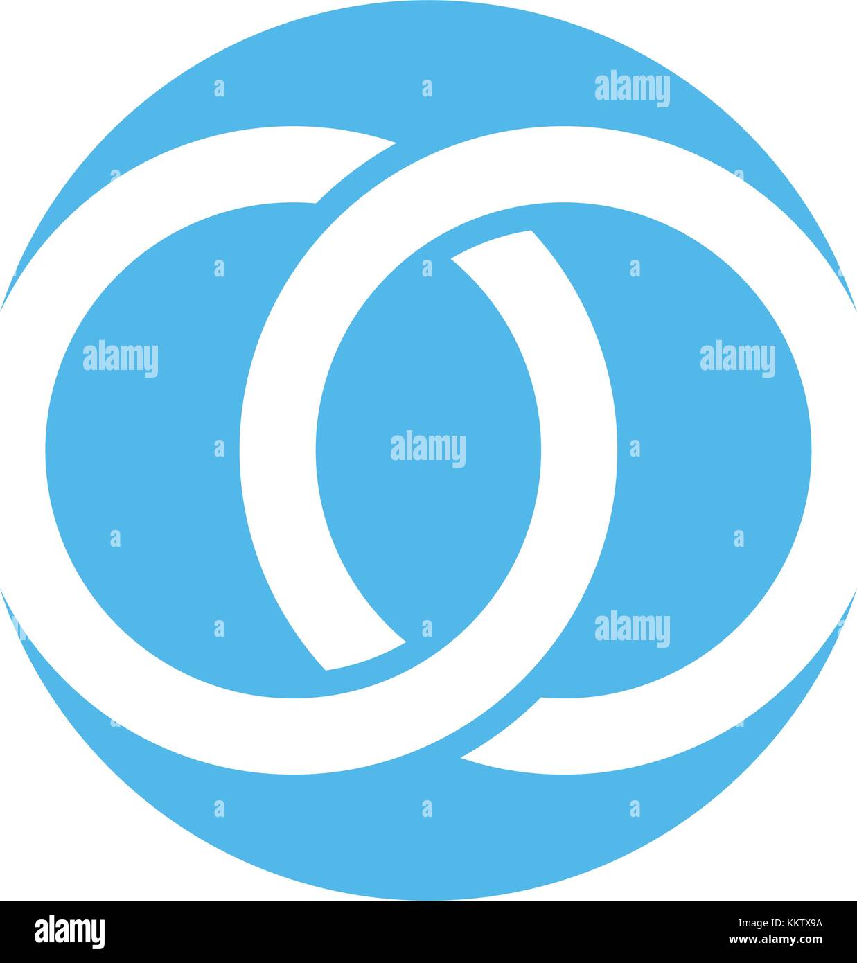 round circle shape style icon logo vector art Stock Vector Image & Art ...