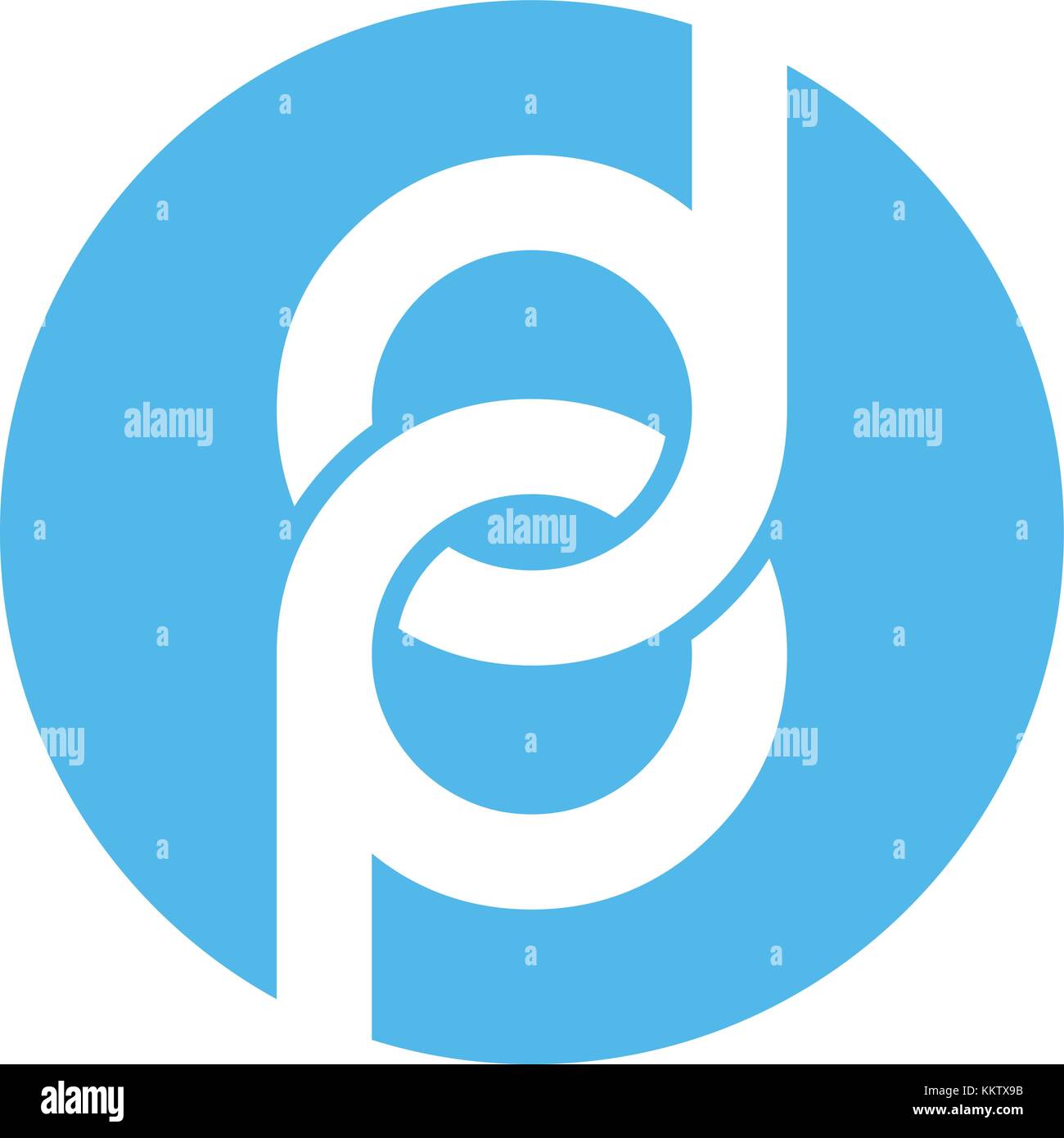 round circle shape style icon logo vector art Stock Vector Image & Art ...