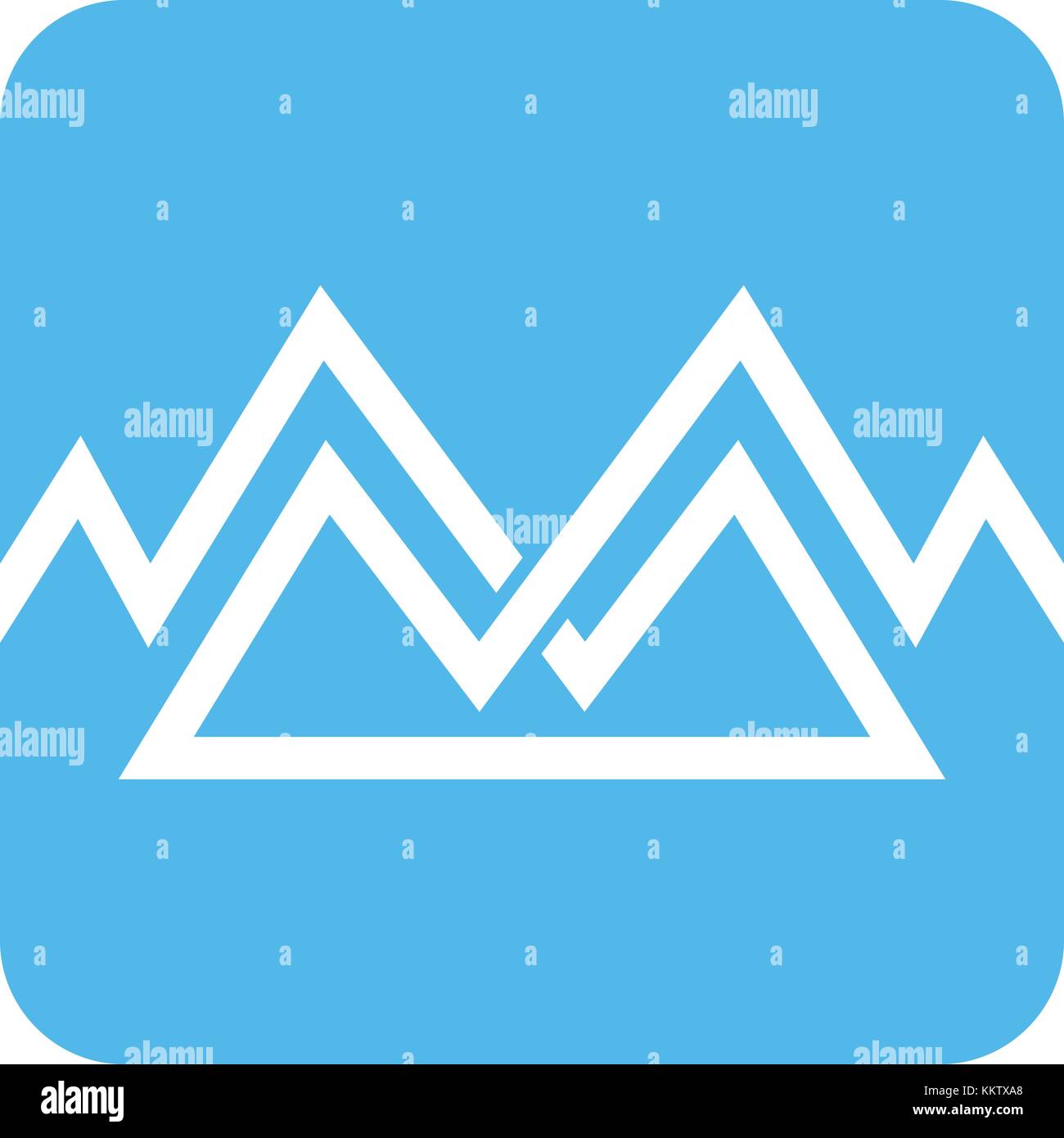 square box shape style modern icon logo vector art Stock Vector Image ...