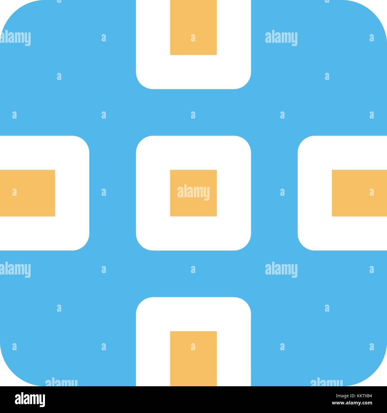 square box shape style modern icon logo vector art Stock Vector Image ...