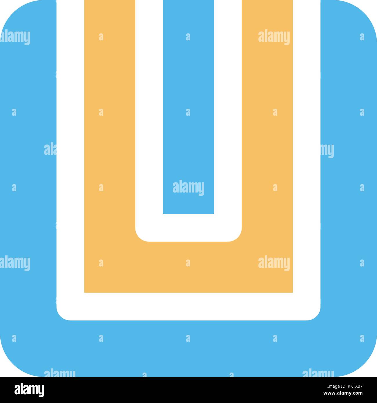 square box shape style modern icon logo vector art Stock Vector Image ...