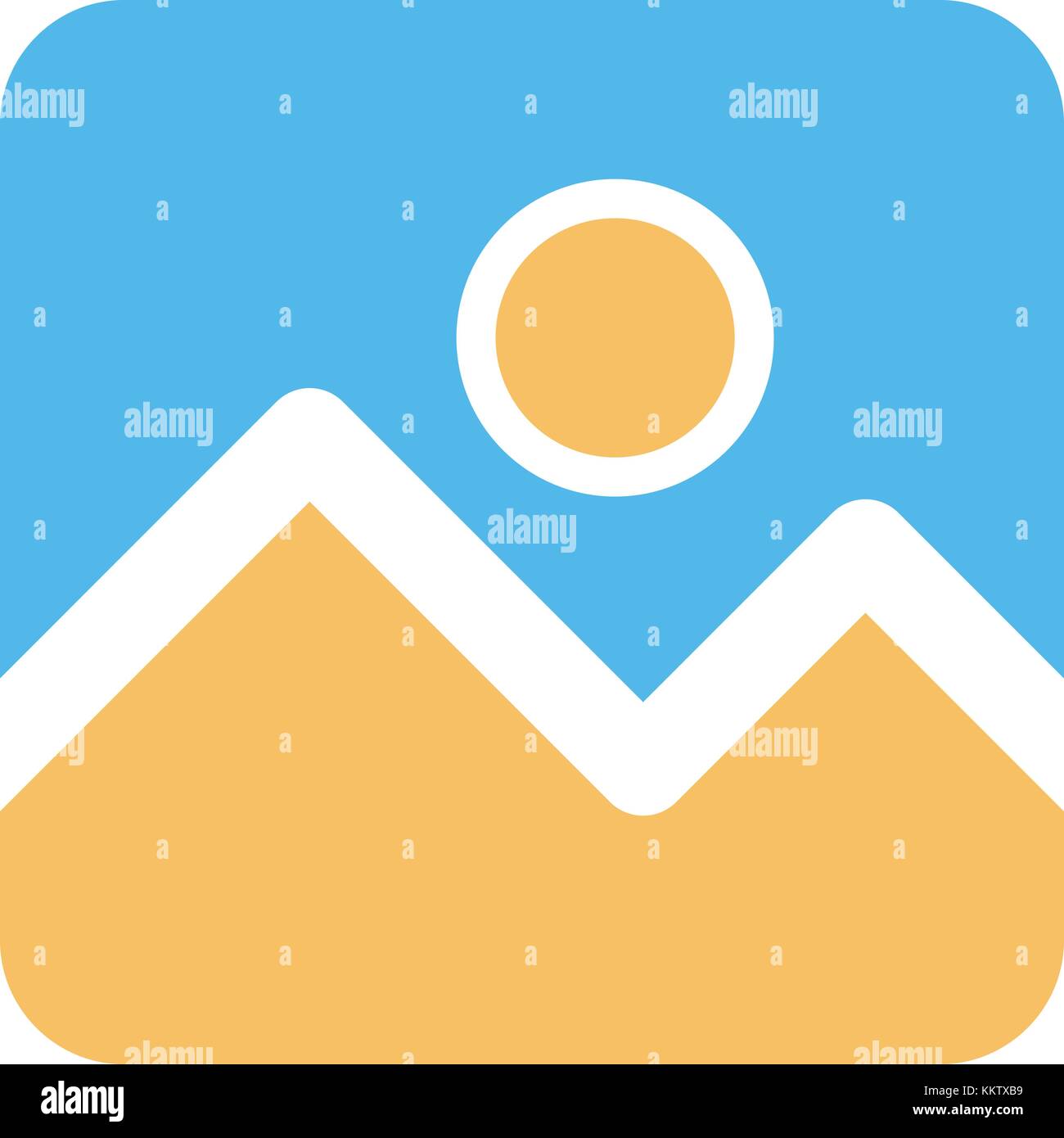 square box shape style modern icon logo vector art Stock Vector Image ...