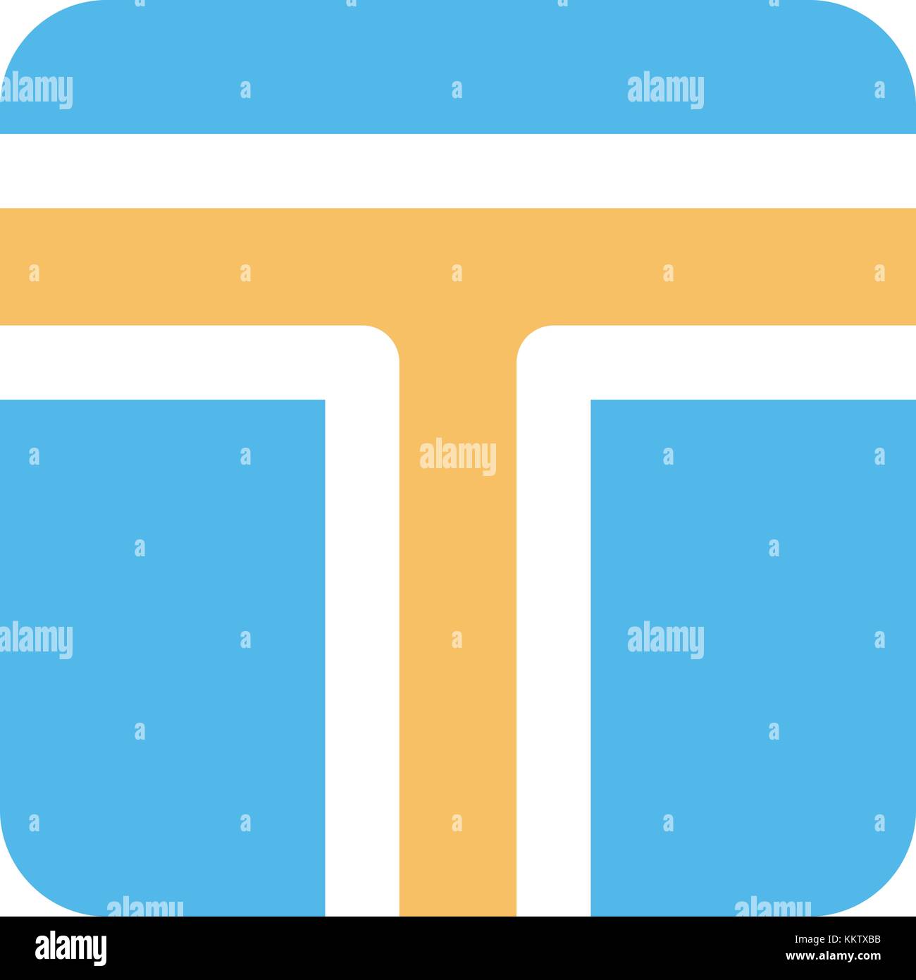 square box shape style modern icon logo vector art Stock Vector Image ...