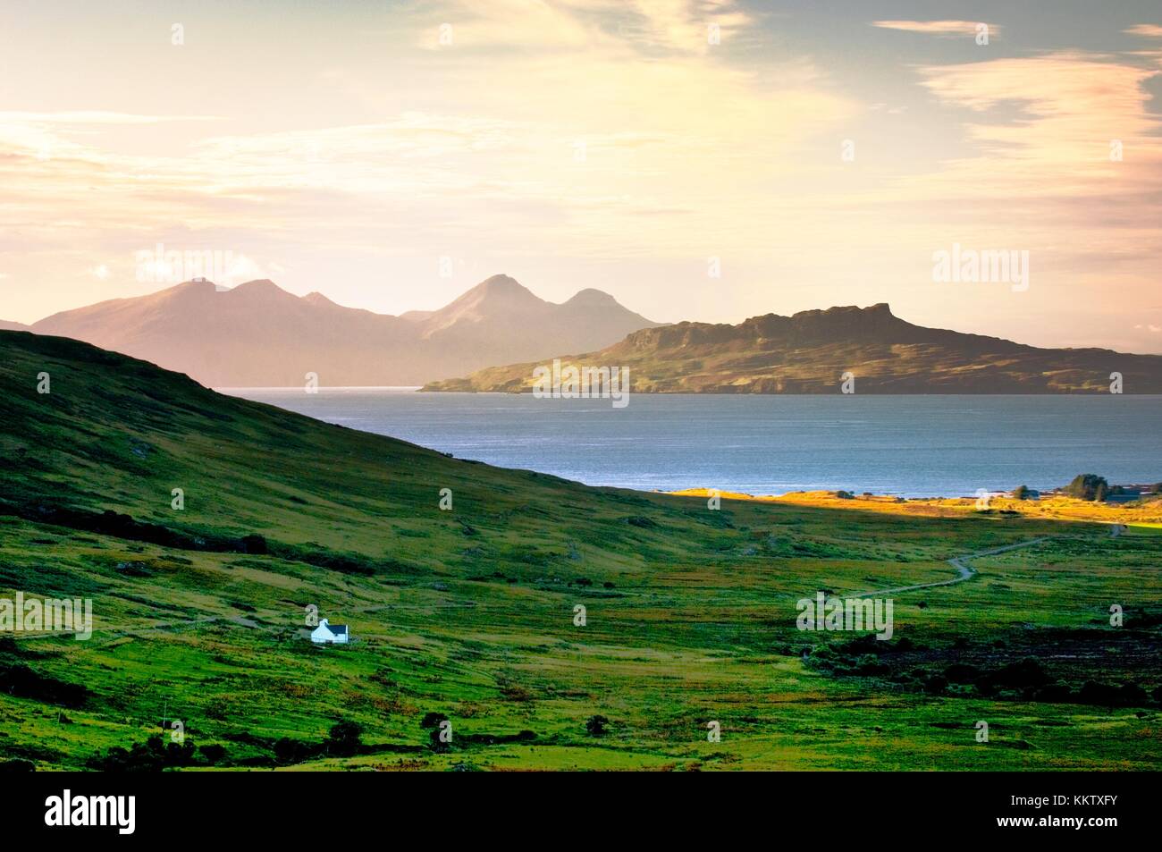 NW from Branault Kilmory on the Ardnamurchan peninsula in the western ...