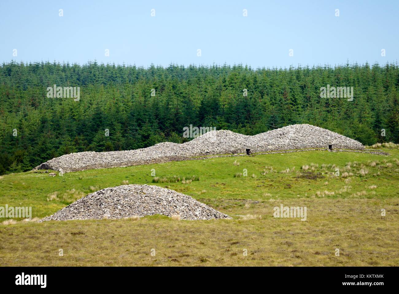 Over Camster Round to Camster Long. The two Grey Cairns of Camster 5000 ...