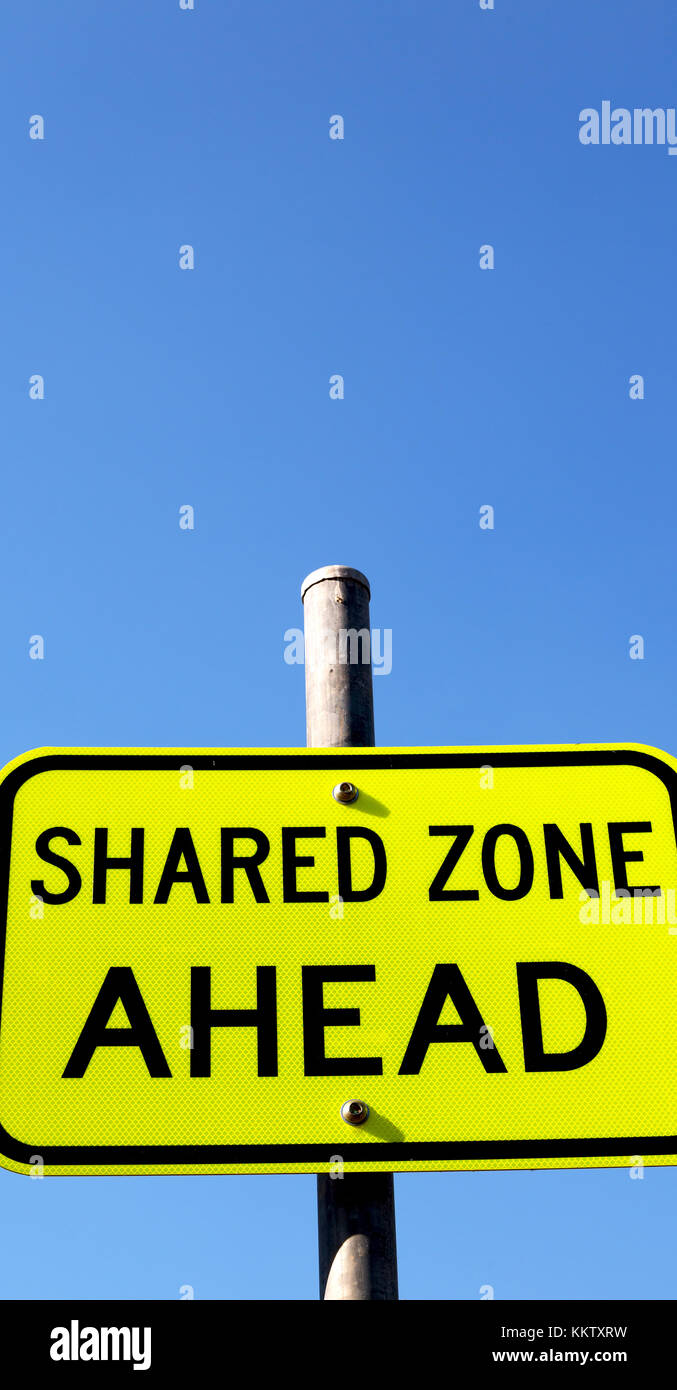 in australia the sign of shared zone ahead concept of safety in the ...