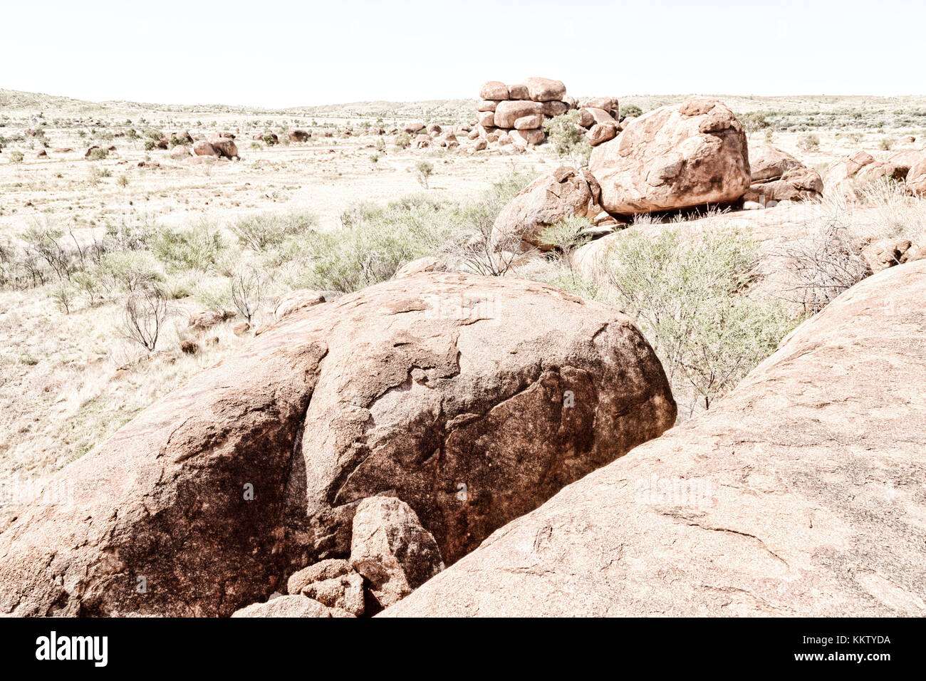 in australia the rocks of devil s marble in the northern territory ...