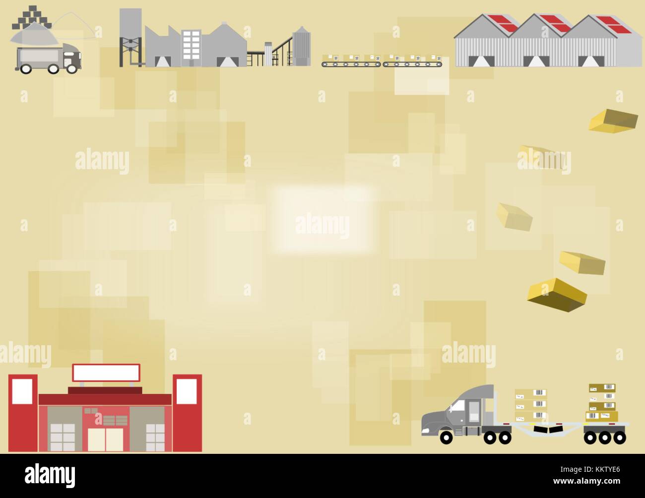 Supply chain design Stock Vector Images - Alamy