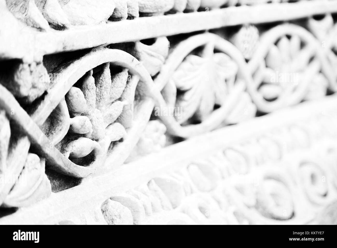 in umm quais jordan the old incision of marble for antique temple ...