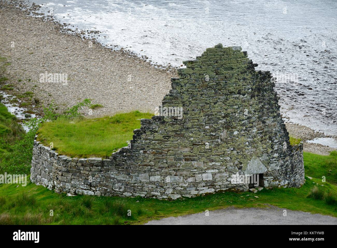 Dun Dornaigil Iron Age broch fortified homestead still stands to 7 ...